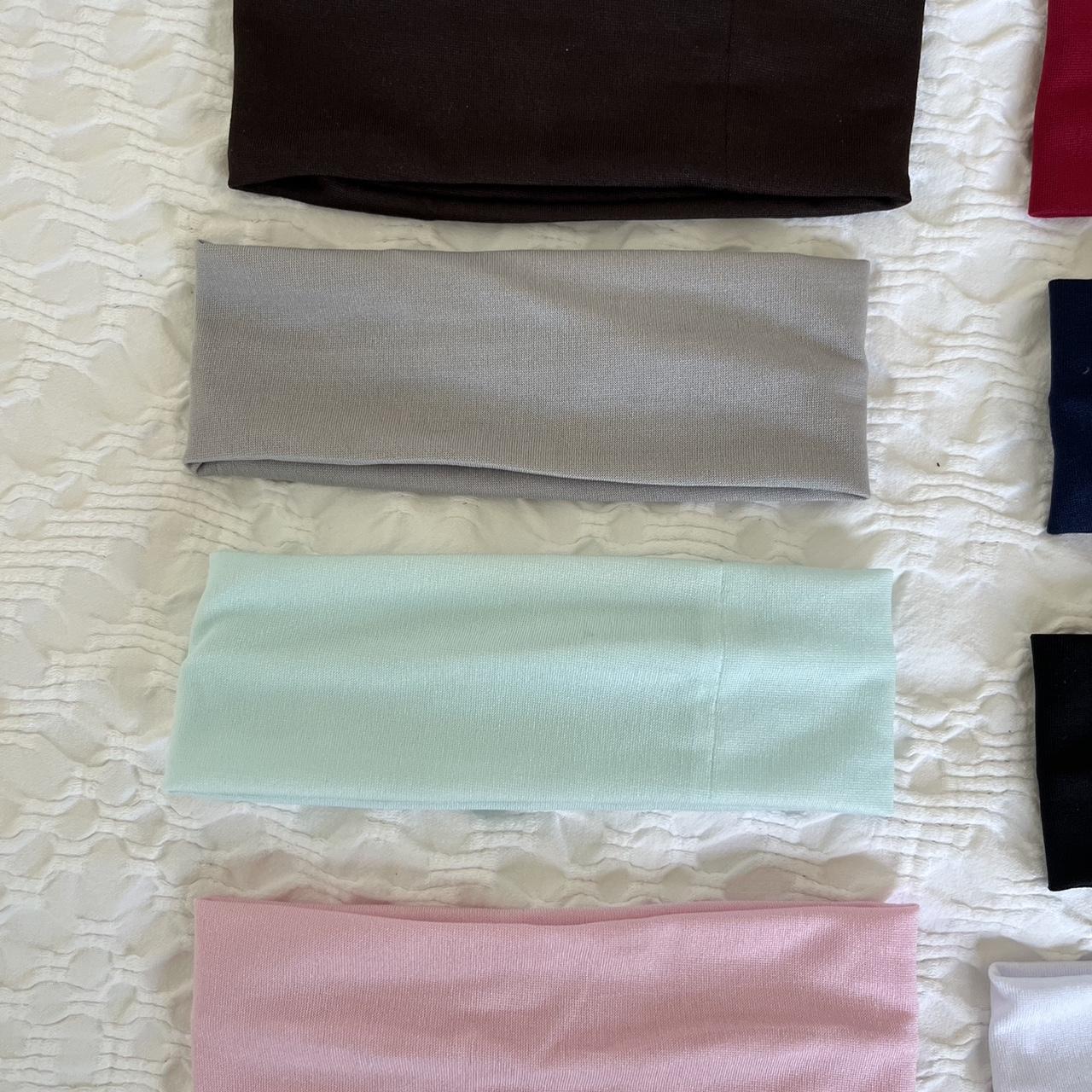 Multi-coloured headbands bundle of 8 #activewear | Depop
