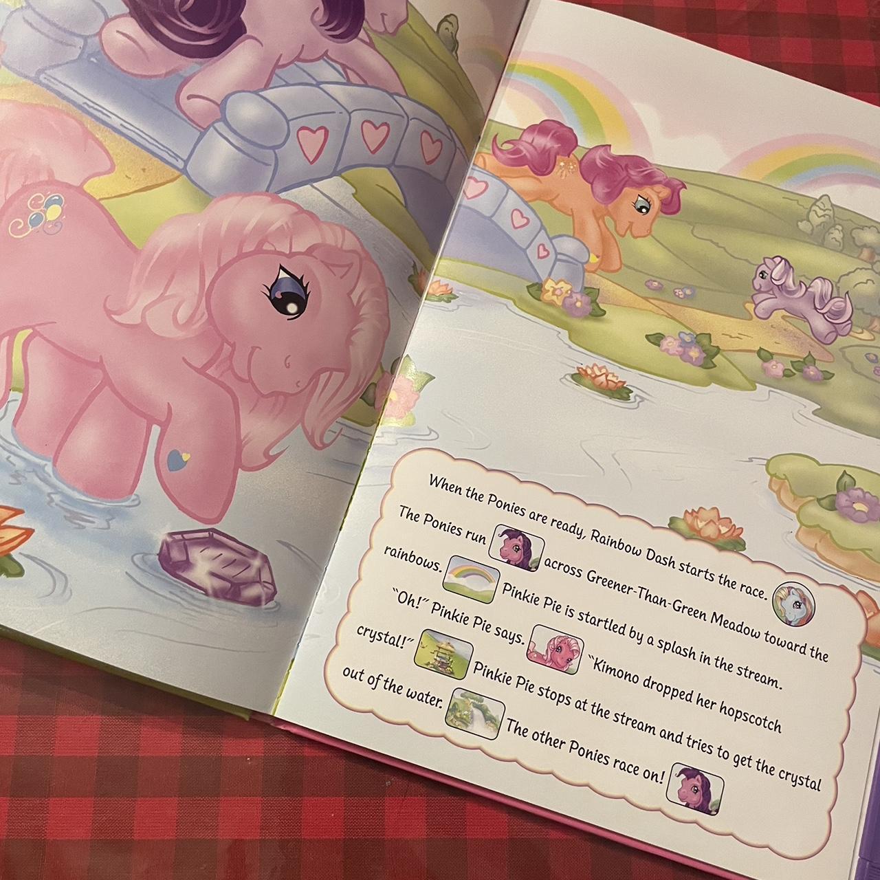 Vintage 2003 My Little Pony: The Great Rainbow Race... - Depop