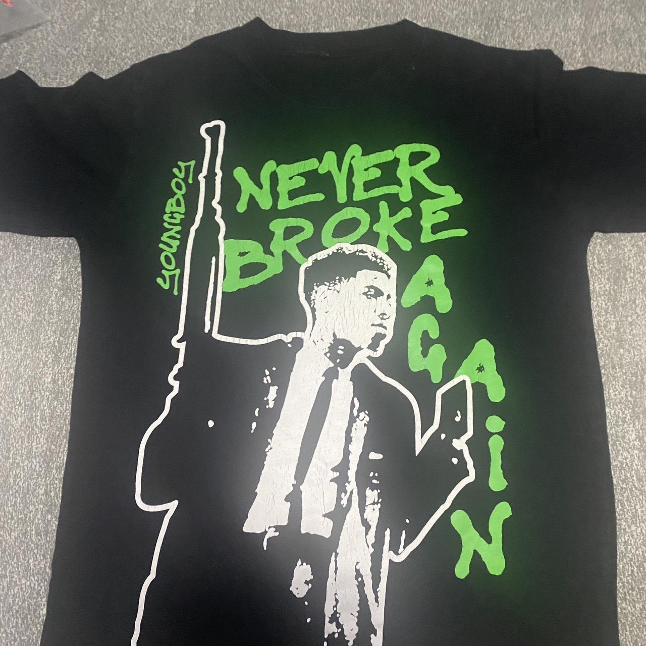 V-Lone Shirt •NBA YOUNGBOY • SIZE M • NICE - Depop