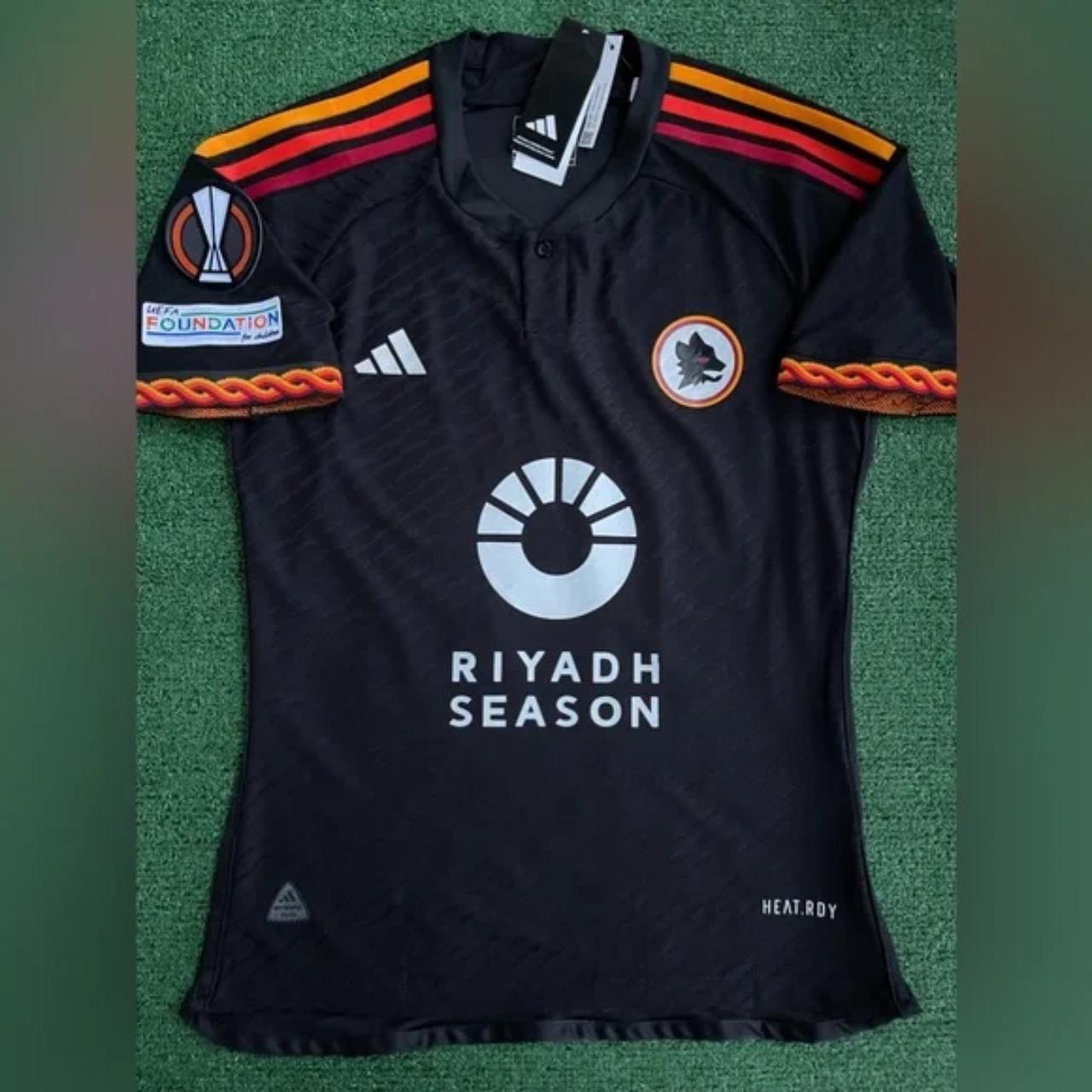 2023-24 AS Roma 3rd kit soccer jersey Francesco Totti - Depop