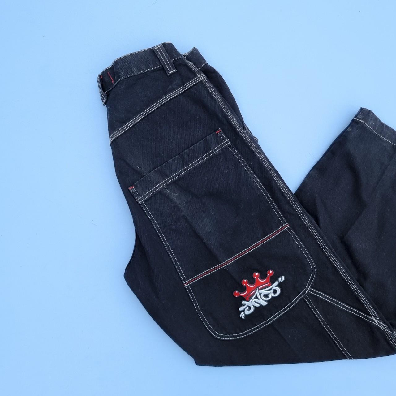 Vintage JNCO Baggy Jeans Mens Medium/Large Waist -... - Depop