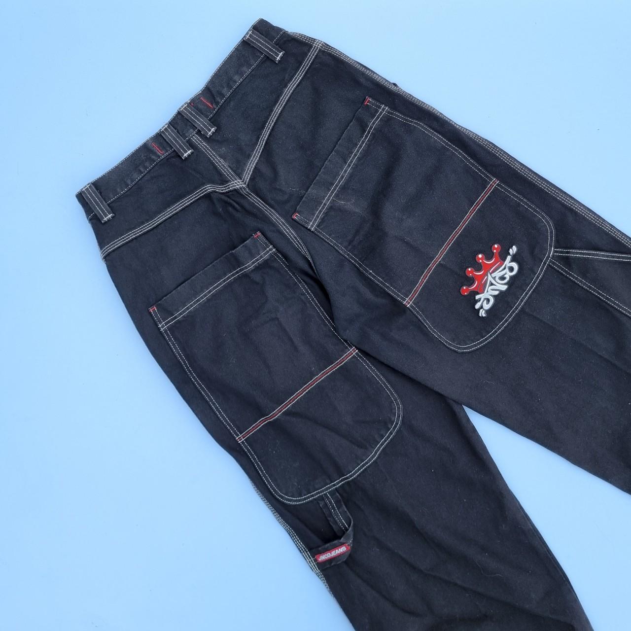 Vintage JNCO Baggy Jeans Mens Medium/Large Waist -... - Depop