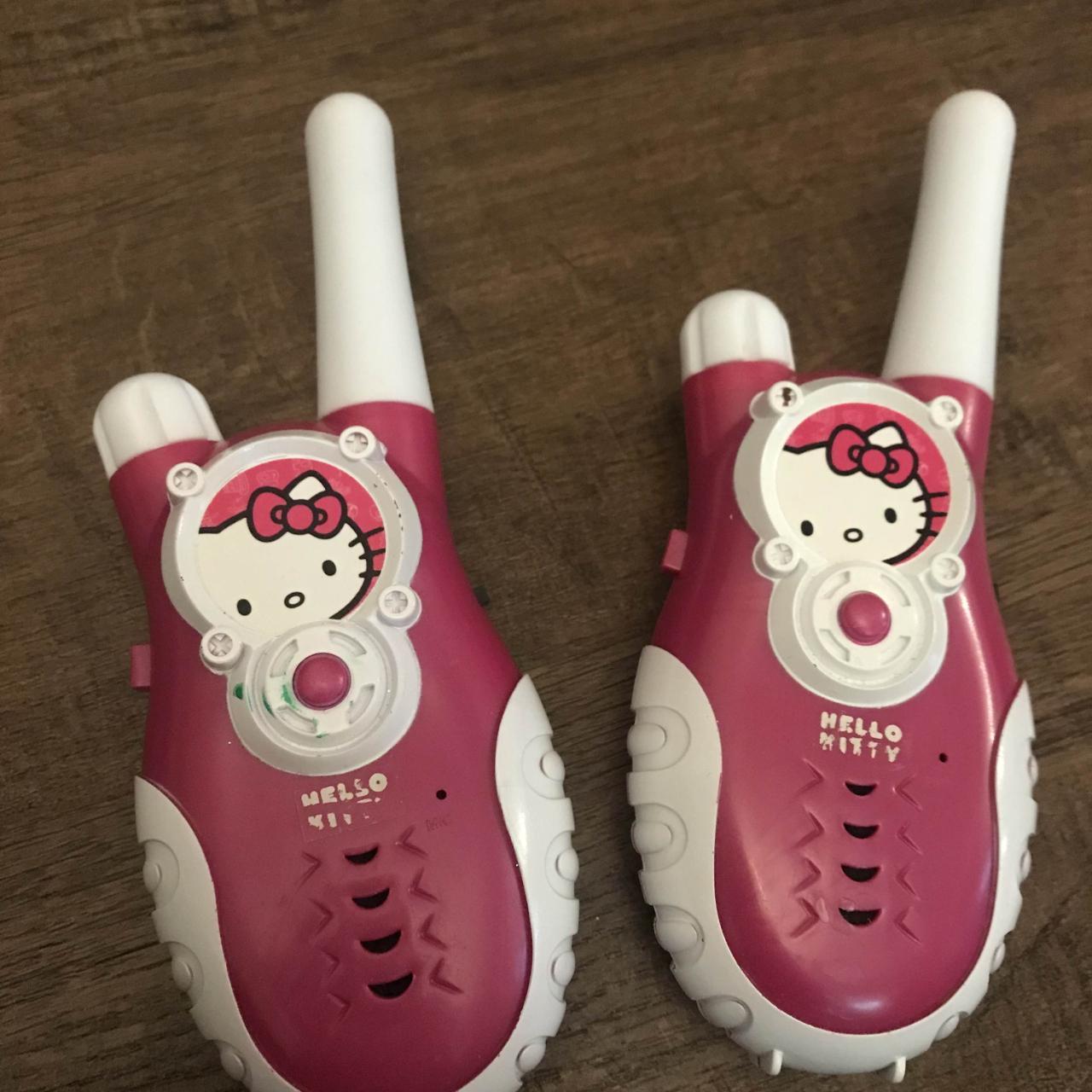 Hello Kitty walkie talkie set. Working since the... - Depop