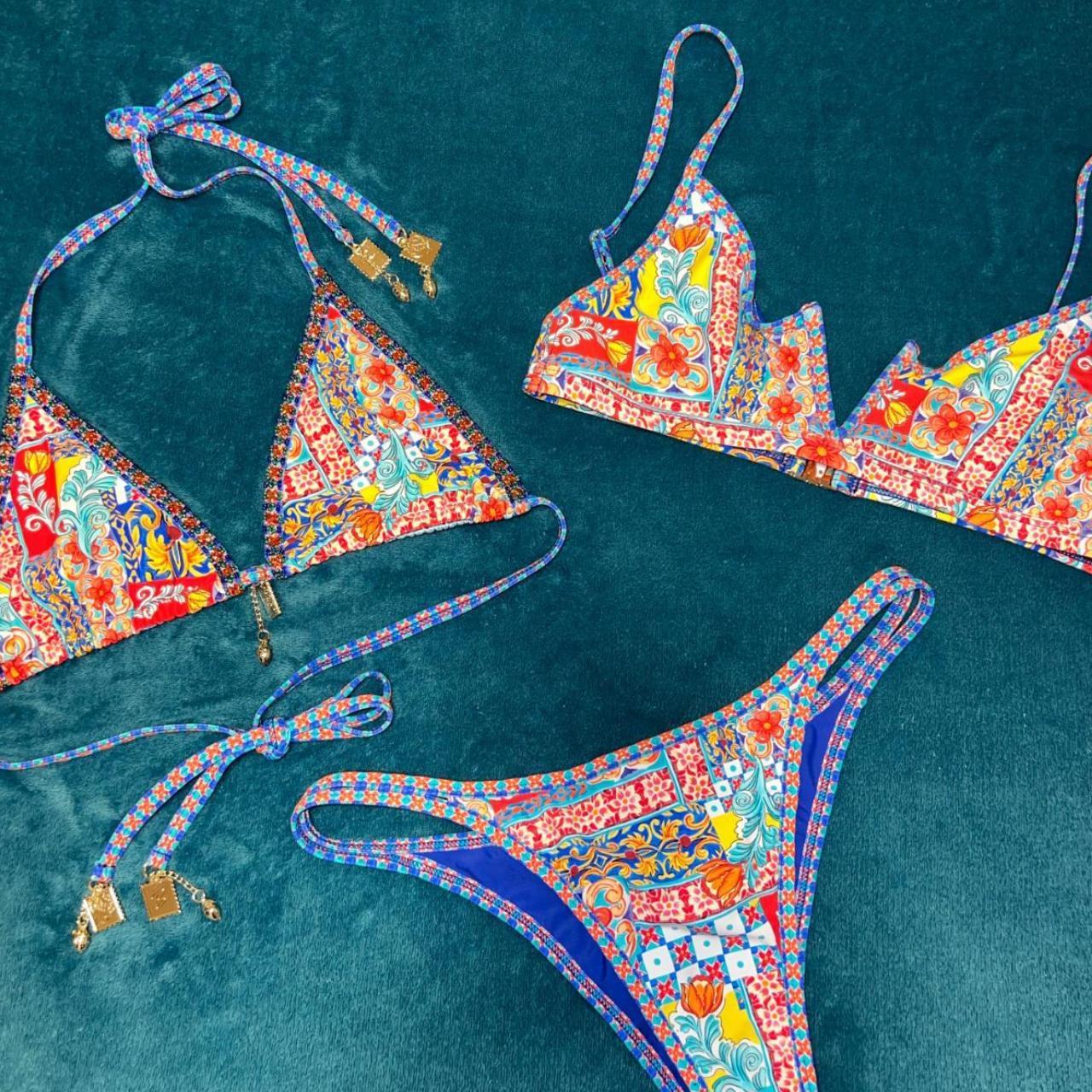 Bydee bikini, Italian-inspired PORTOFINO print... - Depop