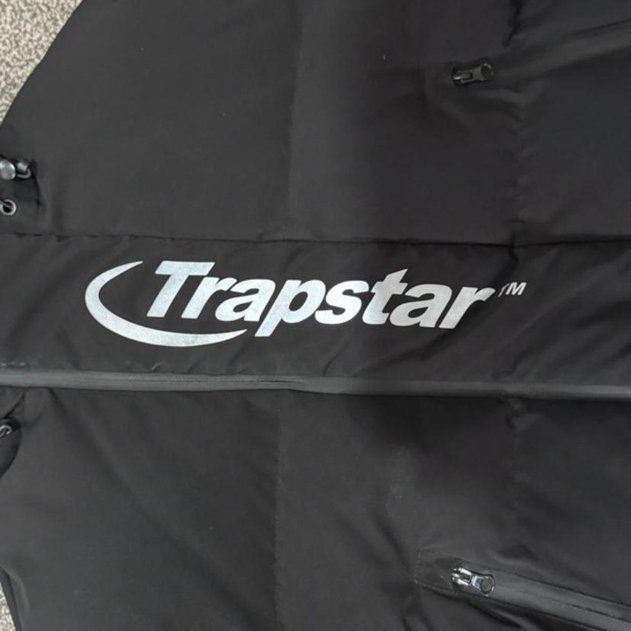 Black Trapstar puffer jacket #pufferjacket | Depop