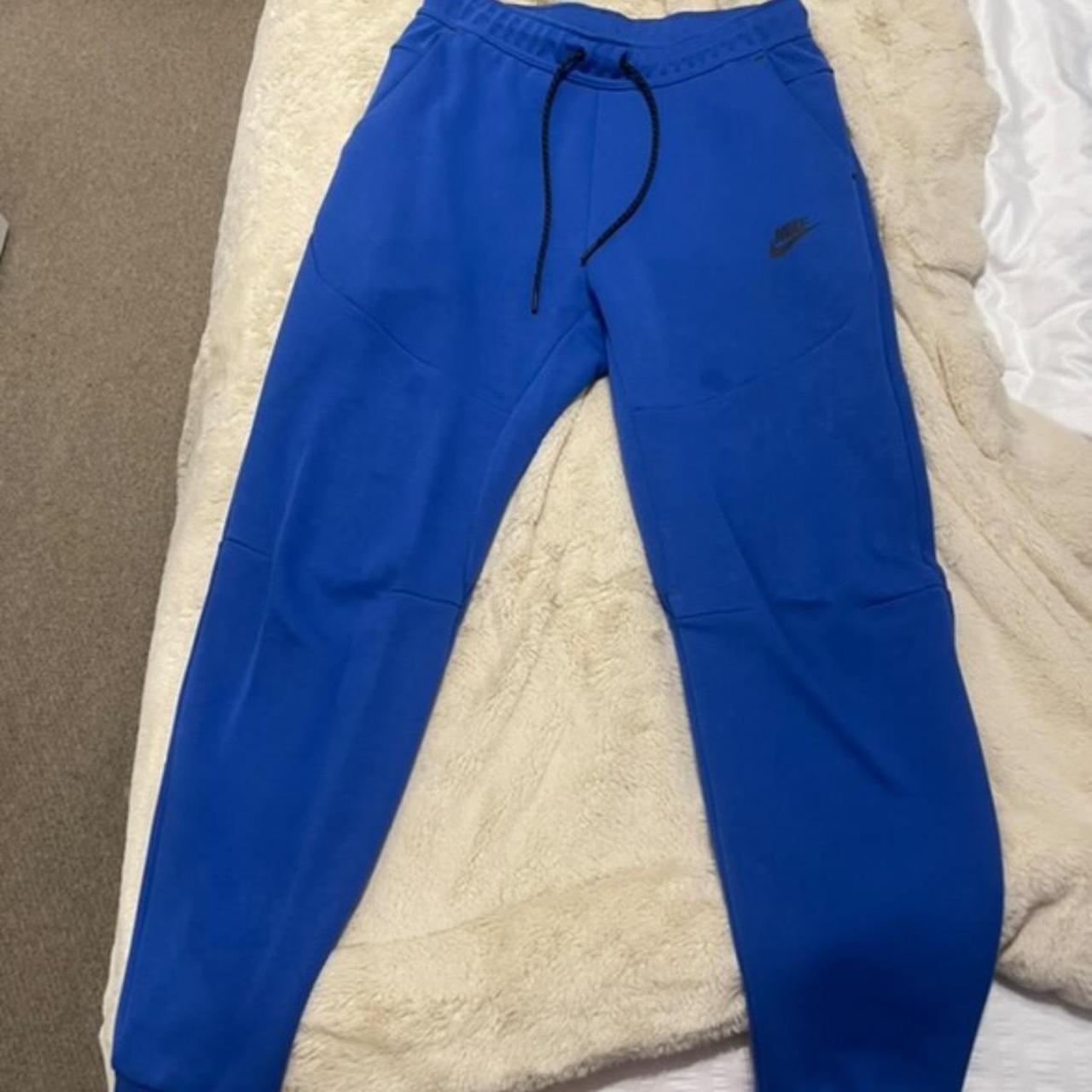 Nike royal blue tech fleece... - Depop