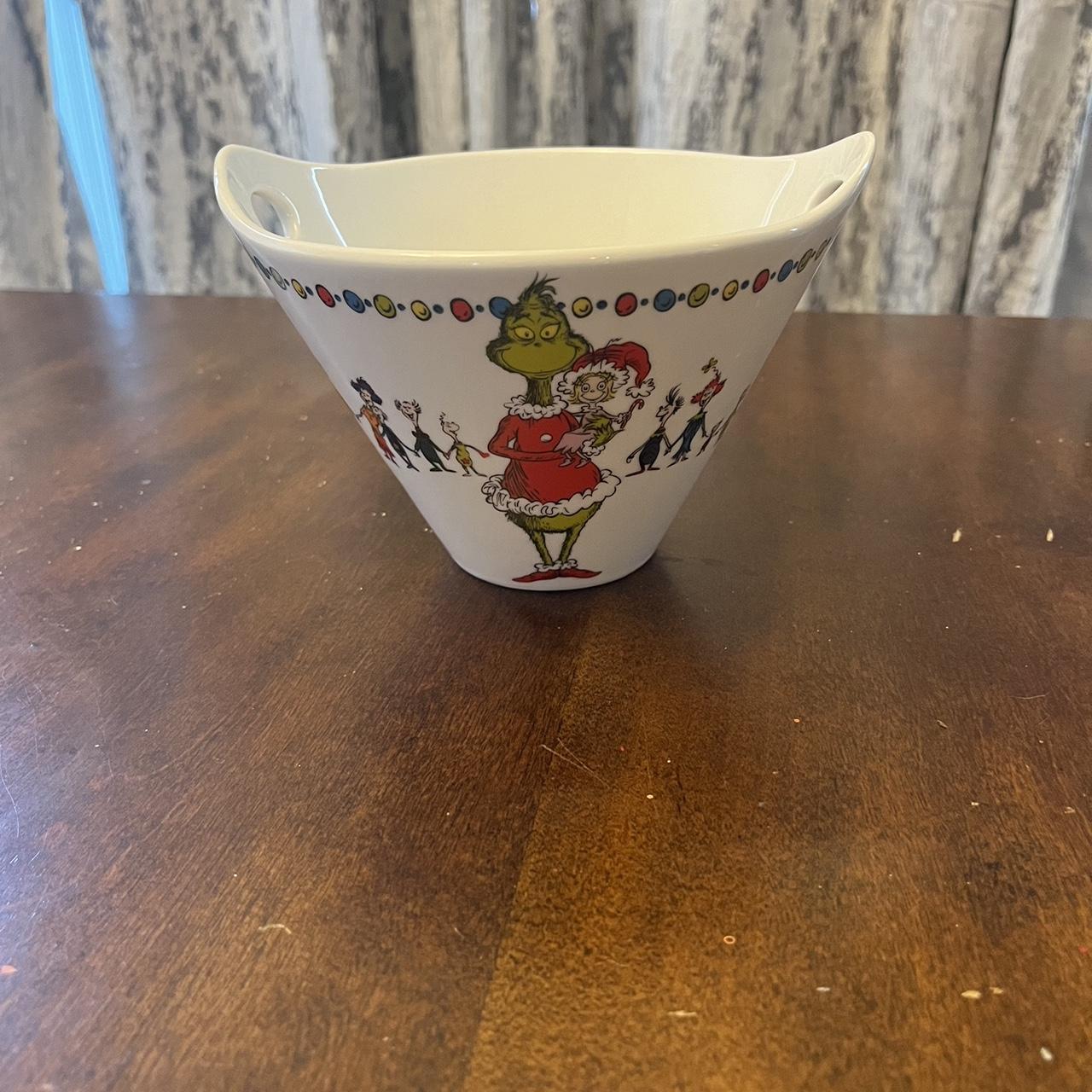 Dr. Seuss's The Grinch Christmas Ramen/Soup Bowl - Depop