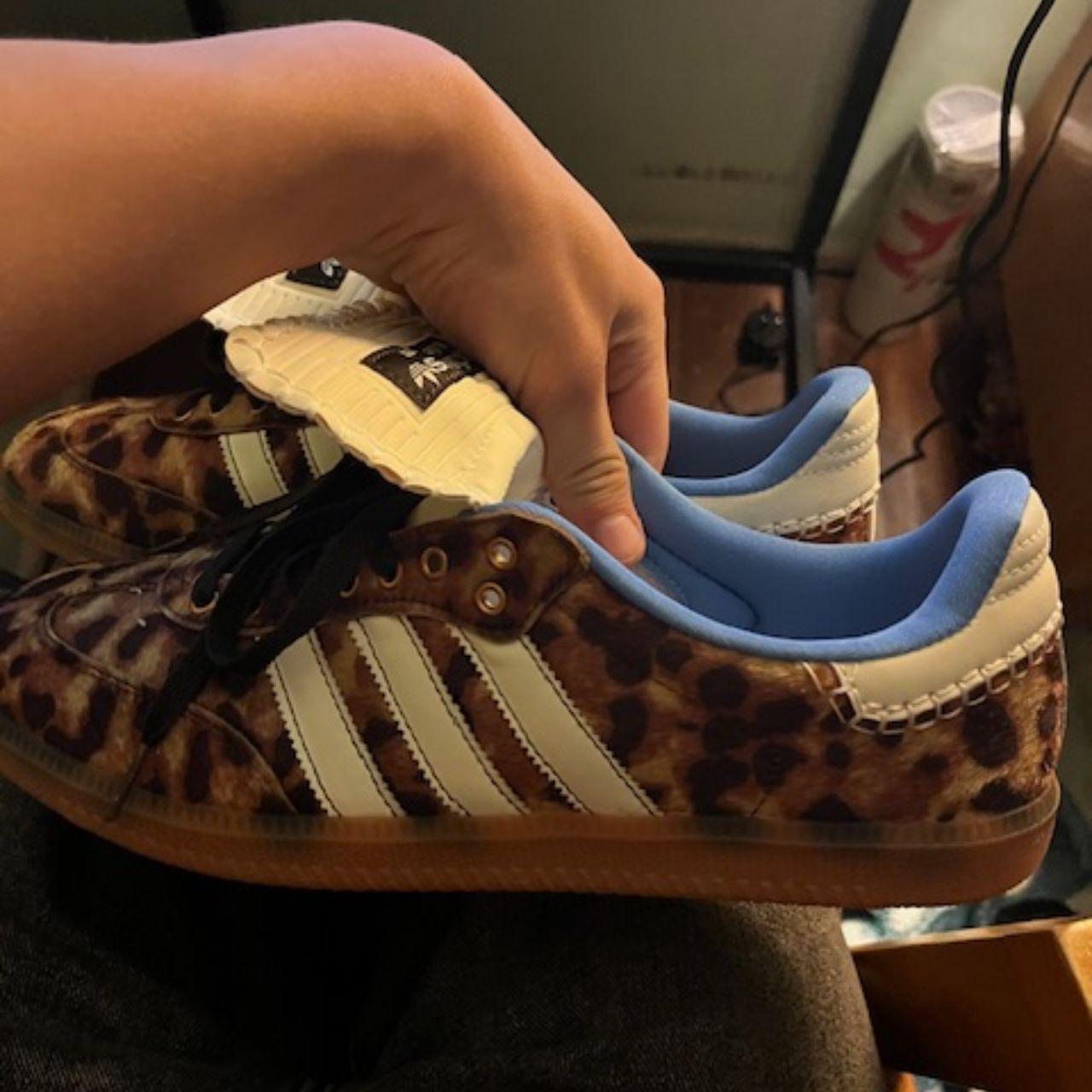 ahhh cheetah print sambas these are really rare to... | Depop