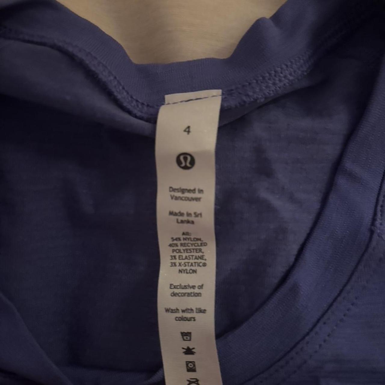 Lululemon rare purple swiftly tech short sleeves... | Depop