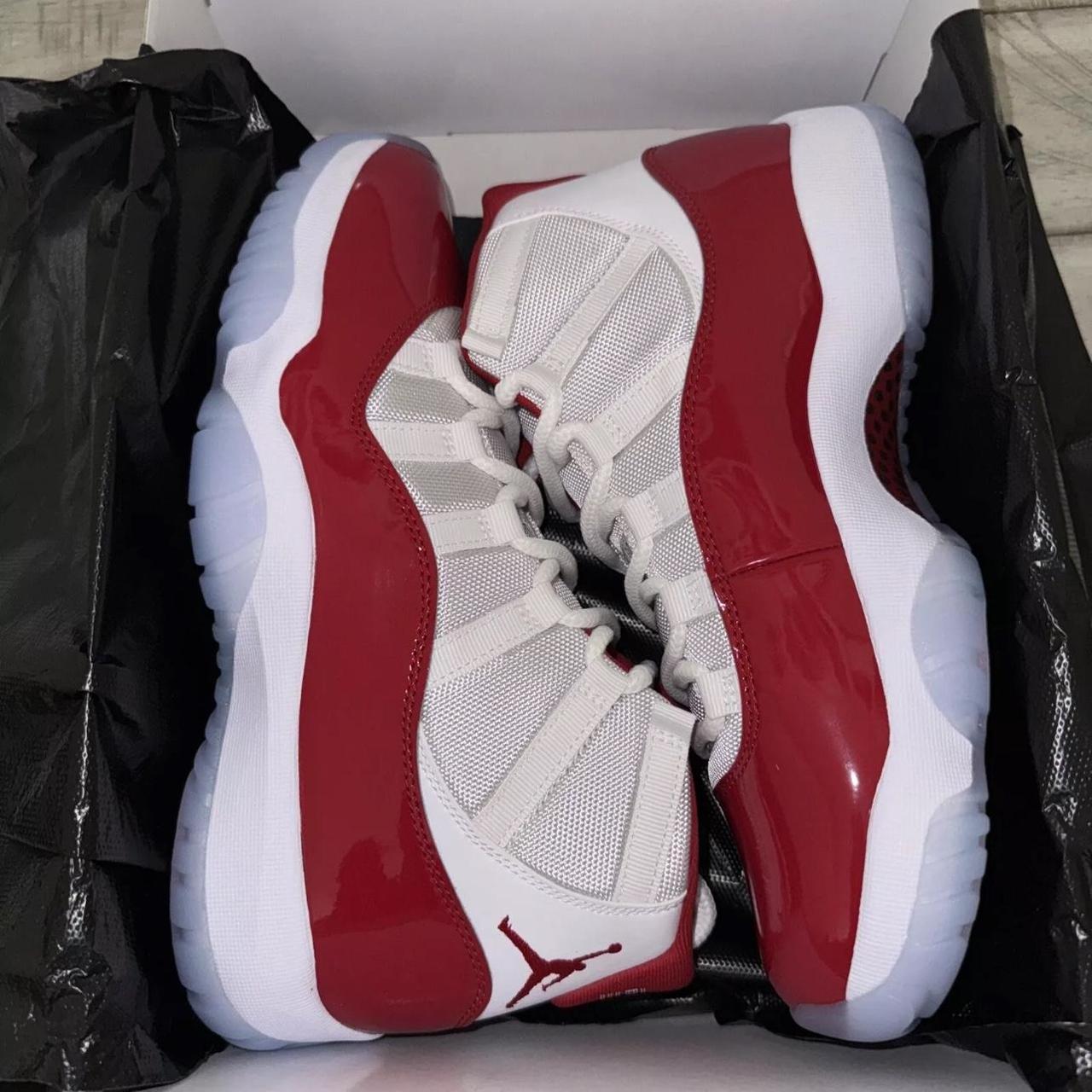 Air Jordan Retro 11 Cherry| Size 9M - Depop