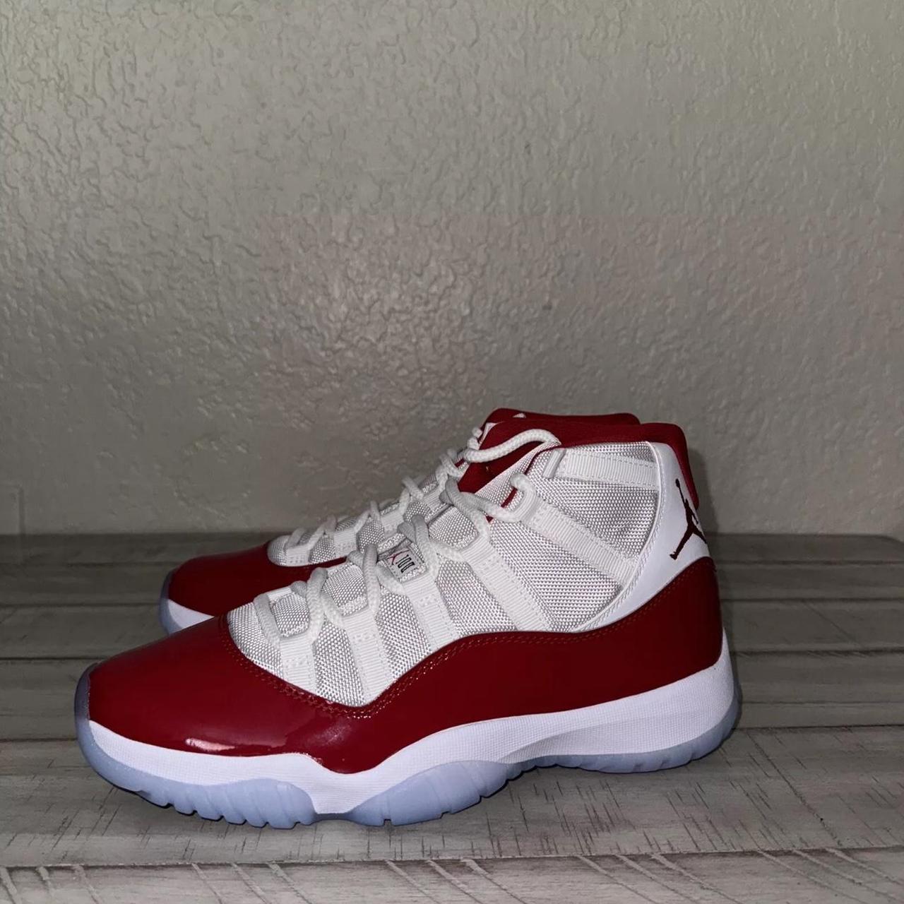 Air Jordan Retro 11 Cherry| Size 9M - Depop