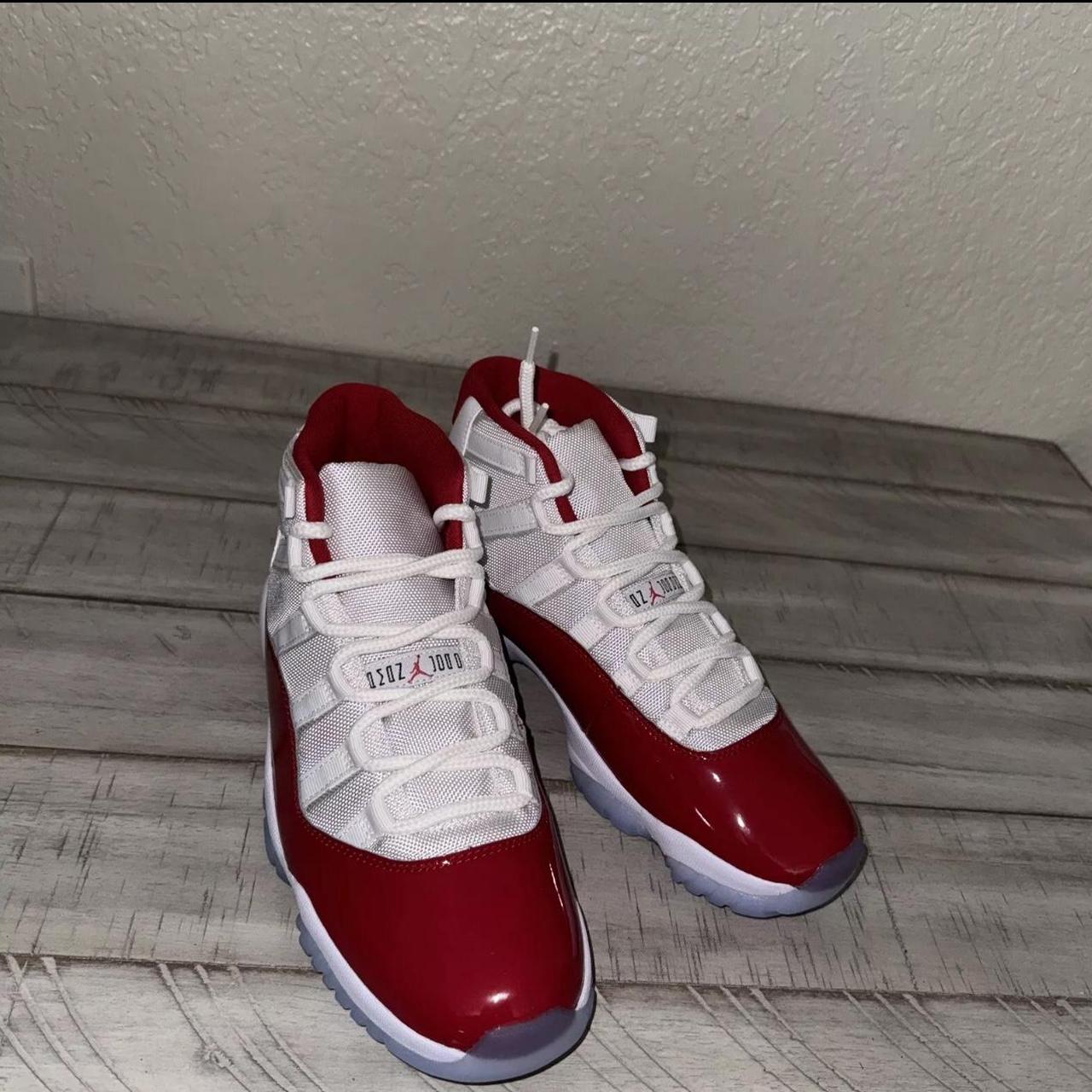 Air Jordan Retro 11 Cherry| Size 9M - Depop