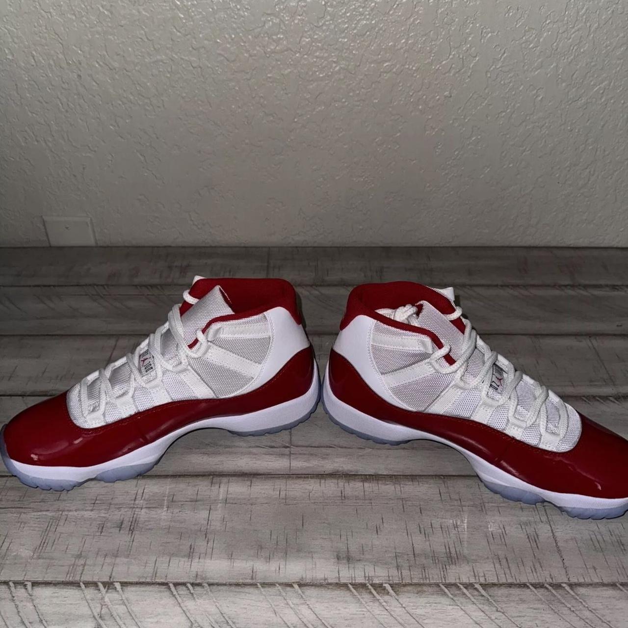 Air Jordan Retro 11 Cherry| Size 9M - Depop