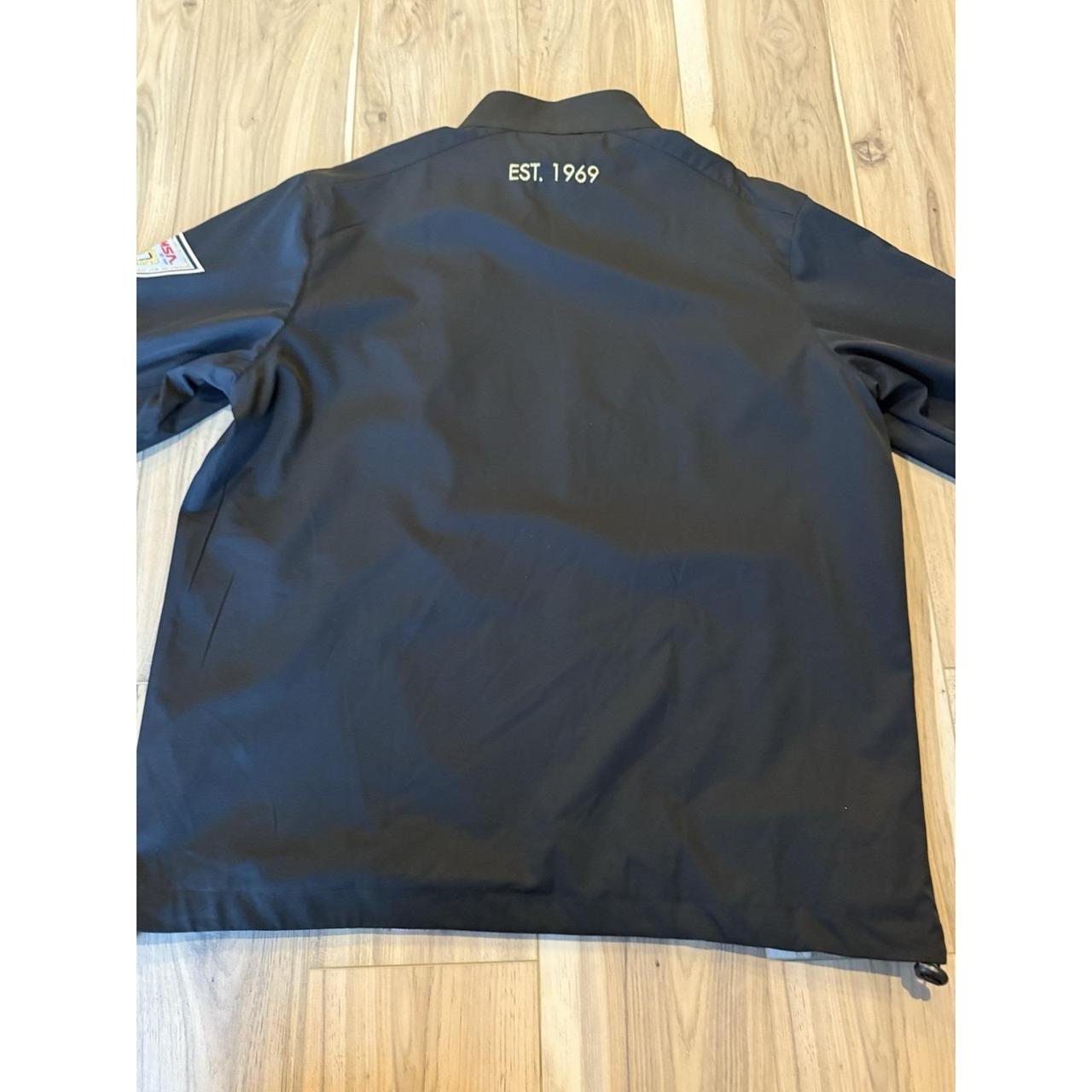 New, Rare IMSA 50th Anniversary Jacket Men's XL Gold... | Depop