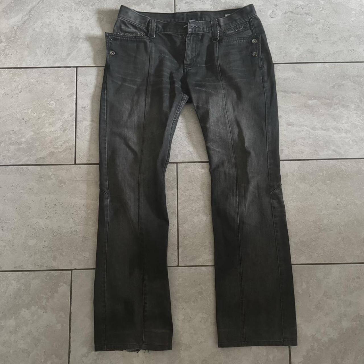 Japanese archive denim bootcut Semantic... - Depop