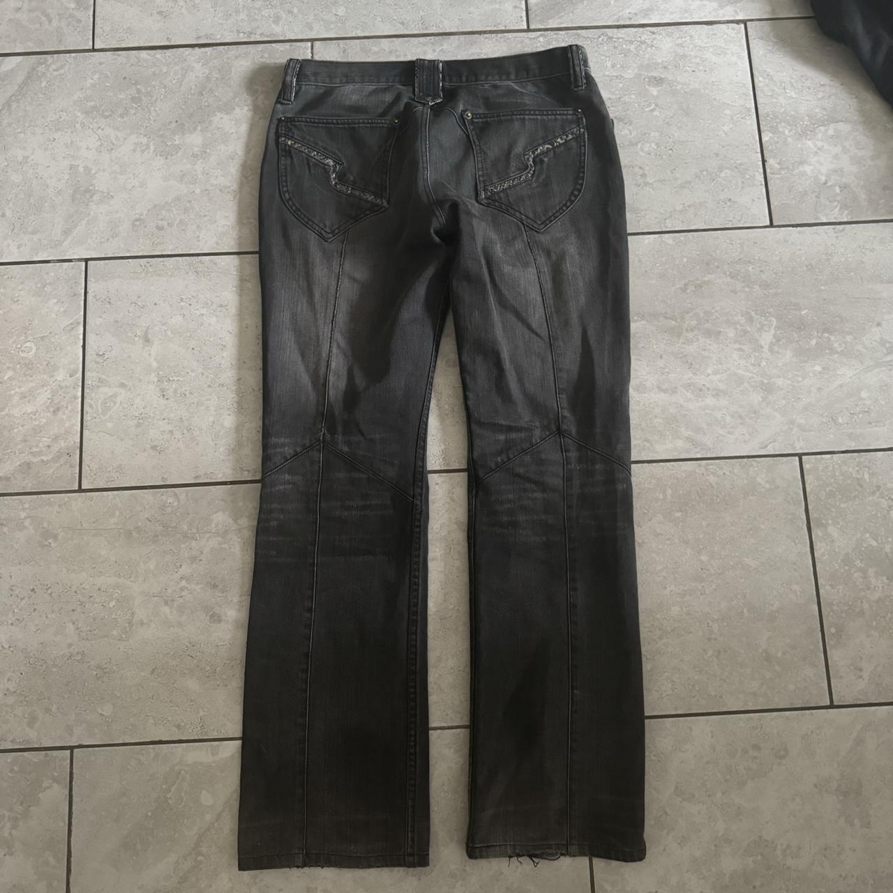 Japanese archive denim bootcut Semantic... - Depop