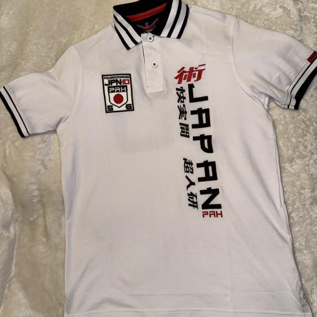 Japan polo shirt, great condition #poloshirt - Depop