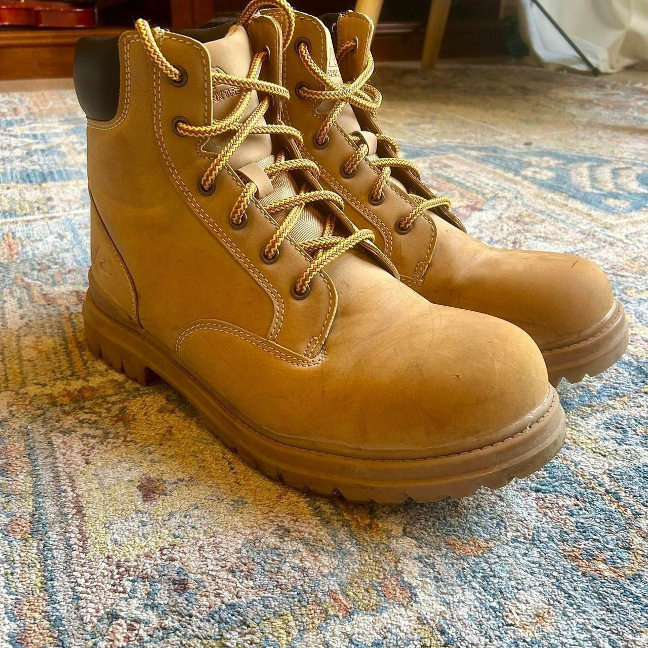 WORKWEAR BOOTS 🥾 NOT TIMBERLAND but like timbs... - Depop