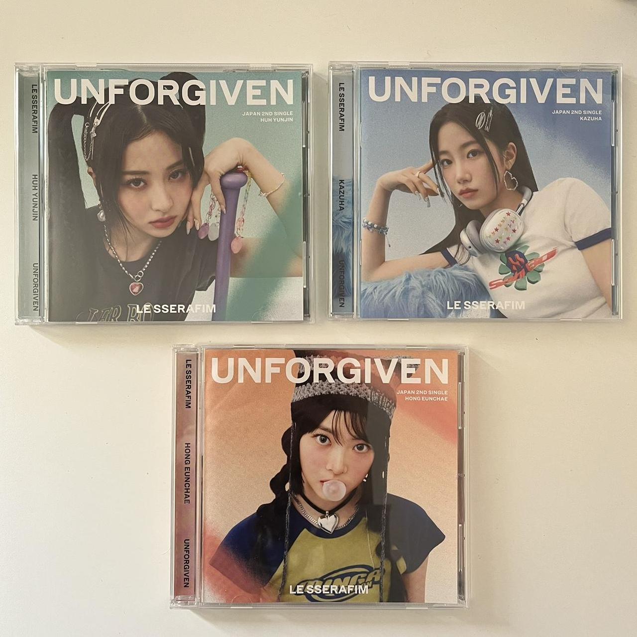 le sserafim japan unforgiven member solo jacket... - Depop