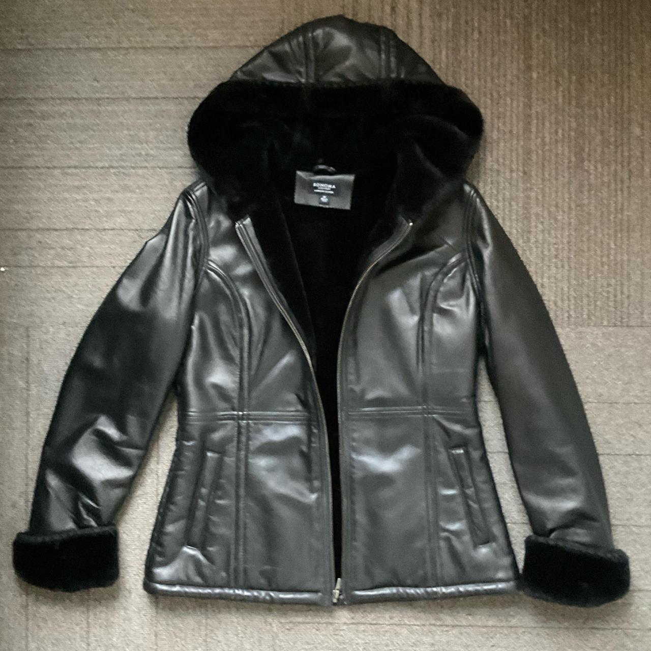 Softest lamb skin leather jacket you can find with... | Depop