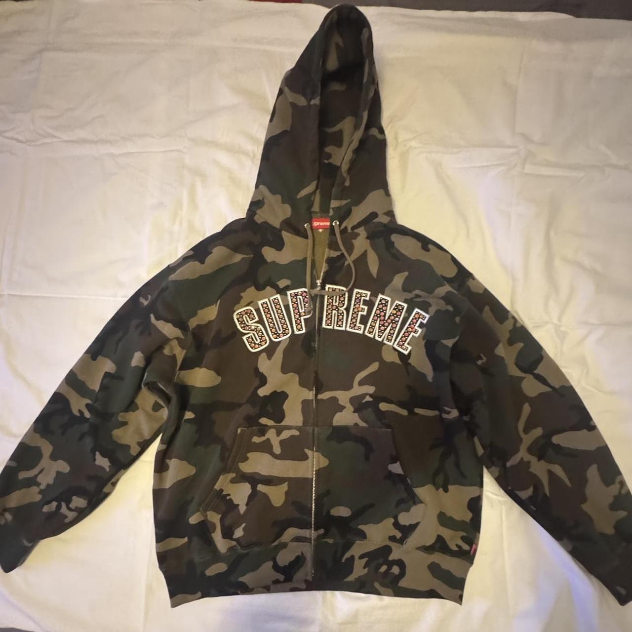 Supreme BB Simon zipup hoodie Size... | Depop
