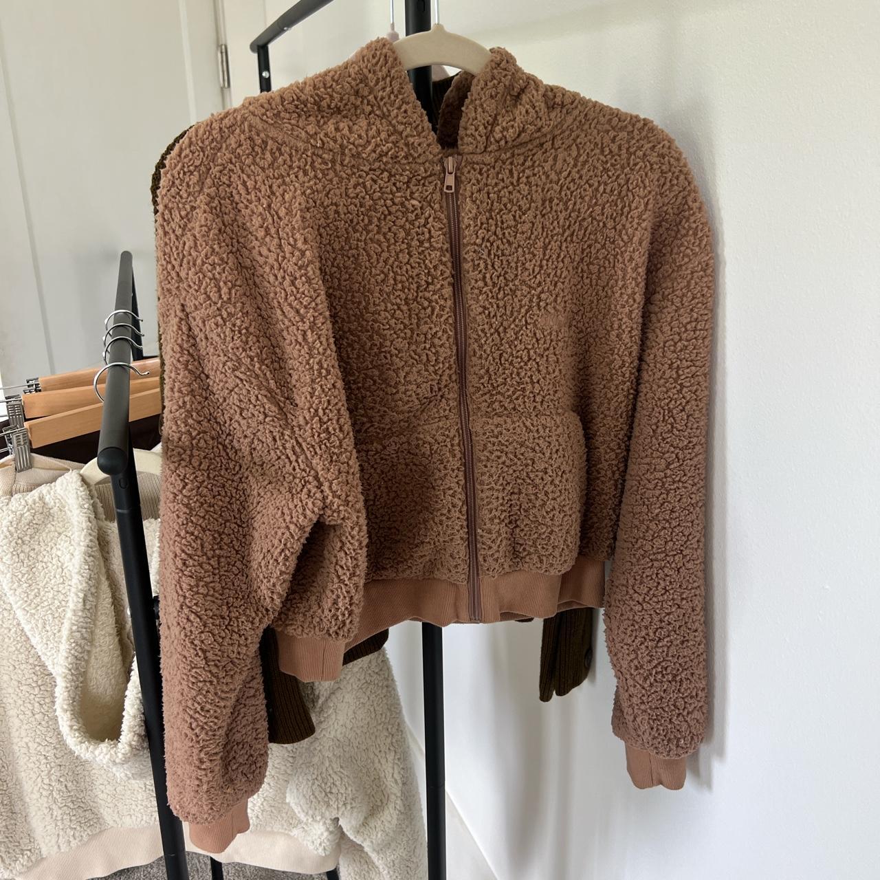 skims teddy jacket - Depop