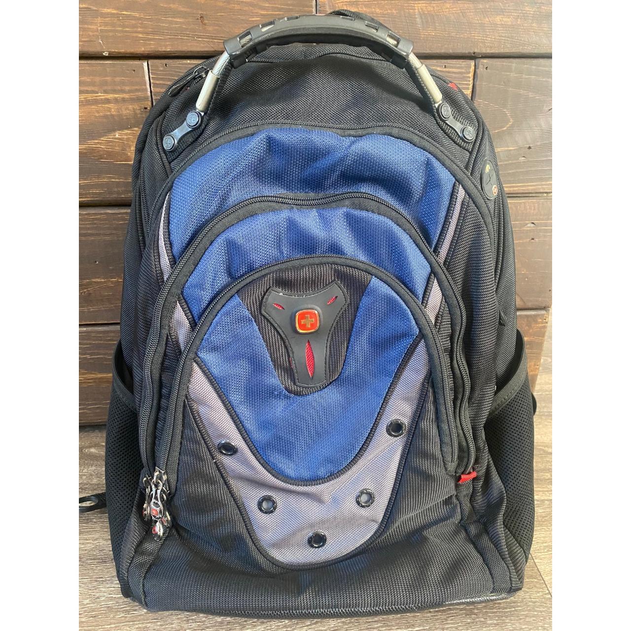 SWISS GEAR SHOCK ABSORBING MULTI ZIPPER POCKETS... - Depop