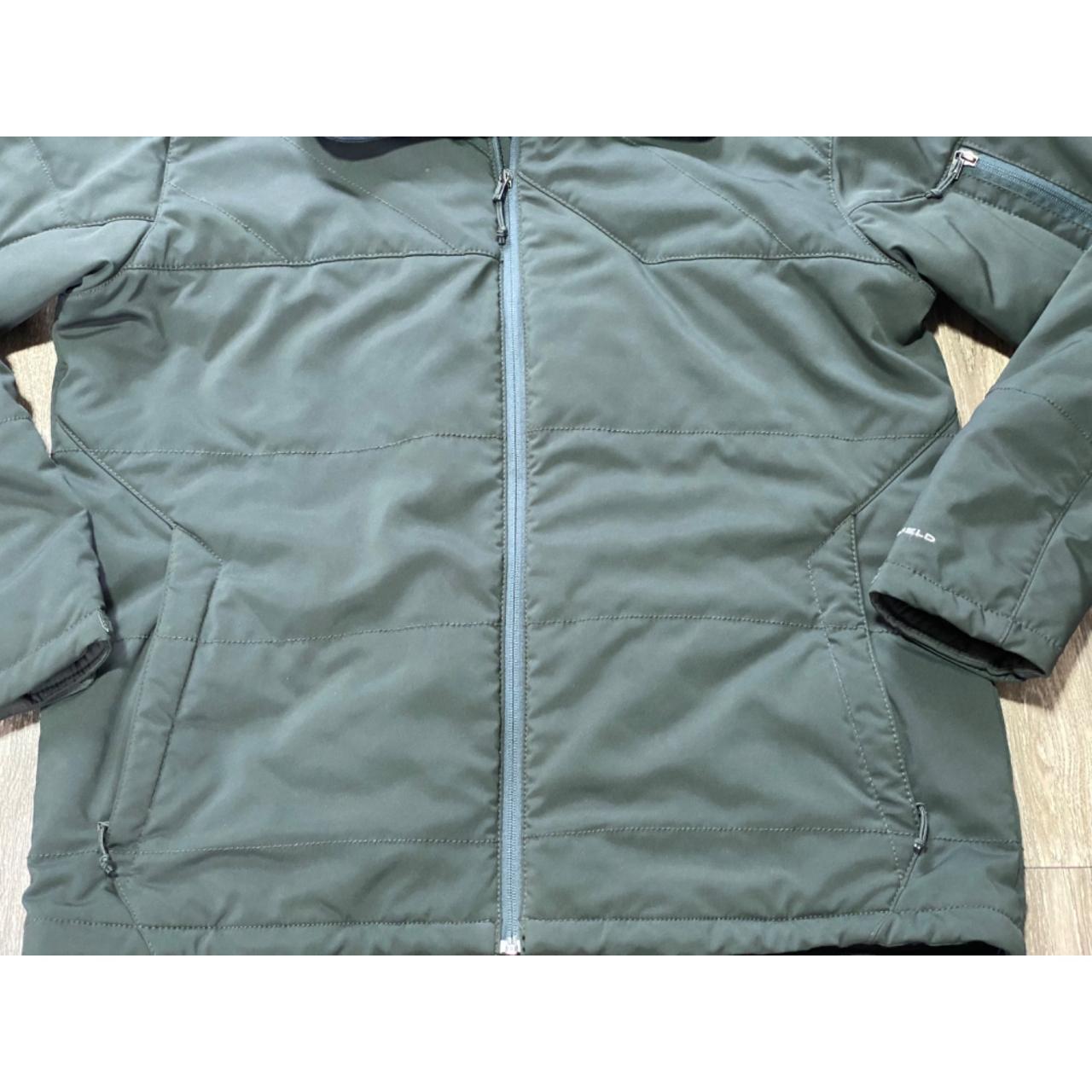 COLUMBIA MENS WINTER JACKET SIZE XL GRAY SOFTSHELL... - Depop