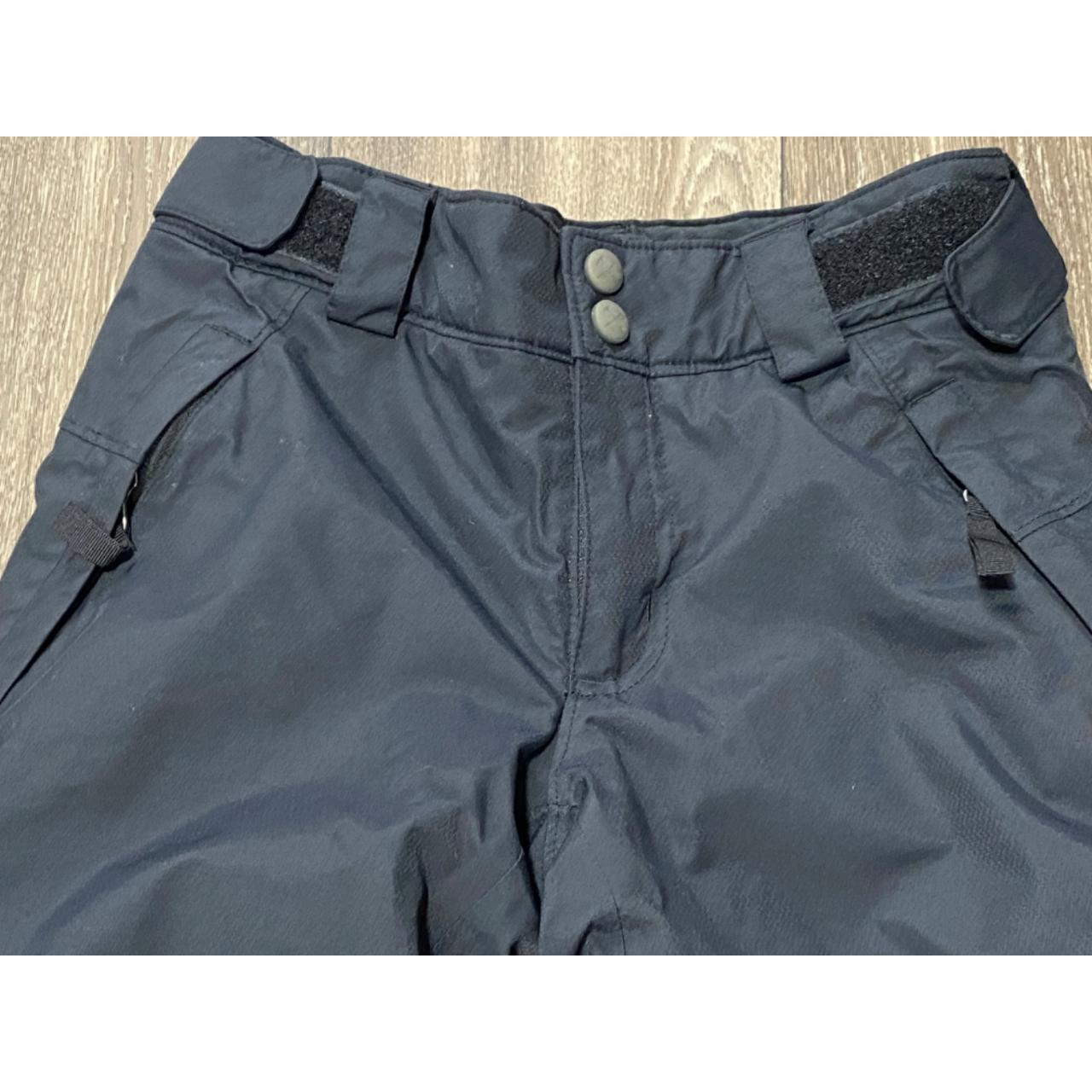 REI KIDS SNOW PANTS SIZE SMALL (8) BLACK WINTER... - Depop