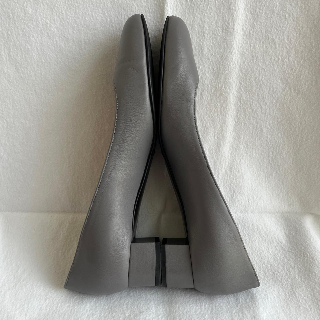 Bally Switzerland Halin.O Gray leather pumps size EU... | Depop