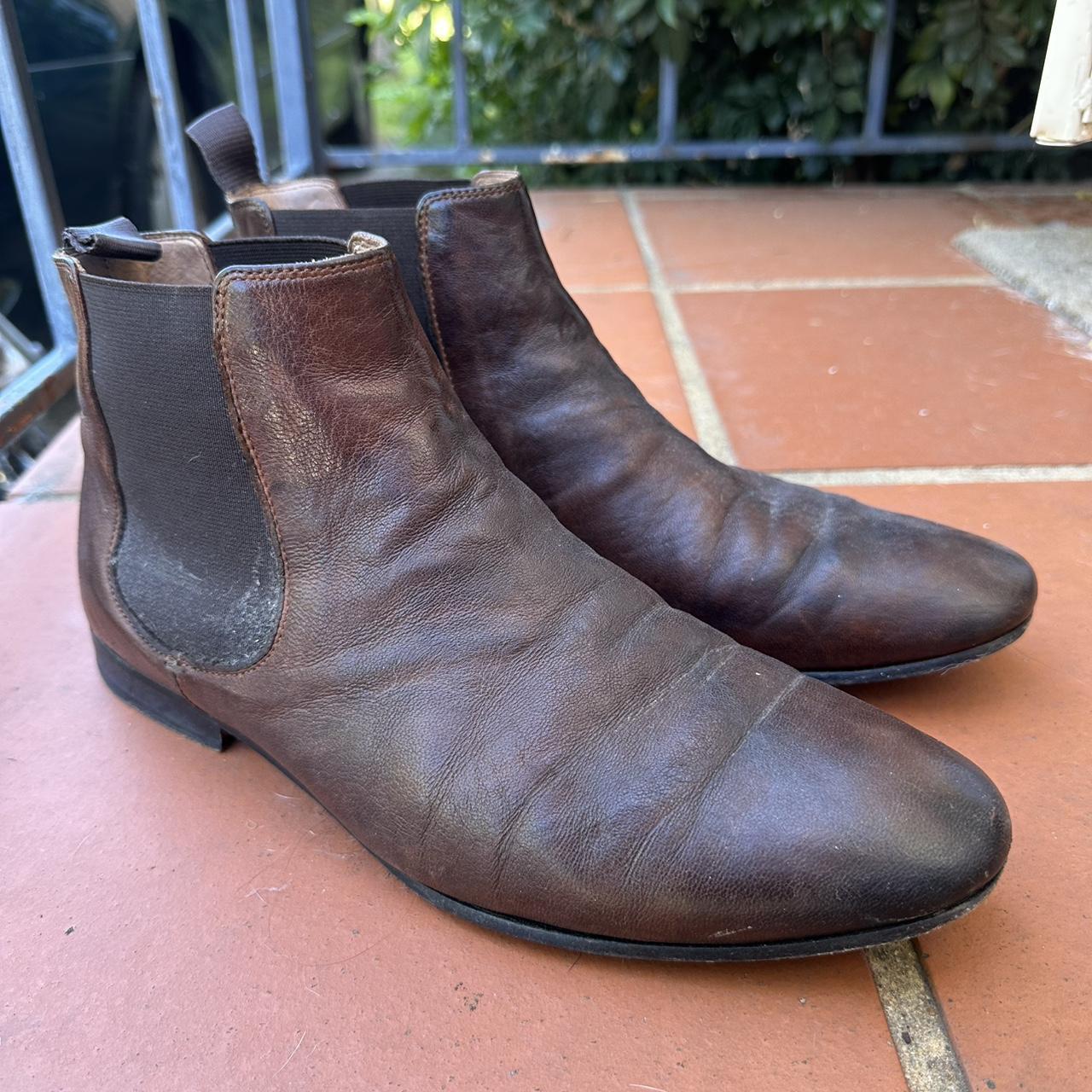 Calibre 43 size Chocolate Chelsea boot | Depop
