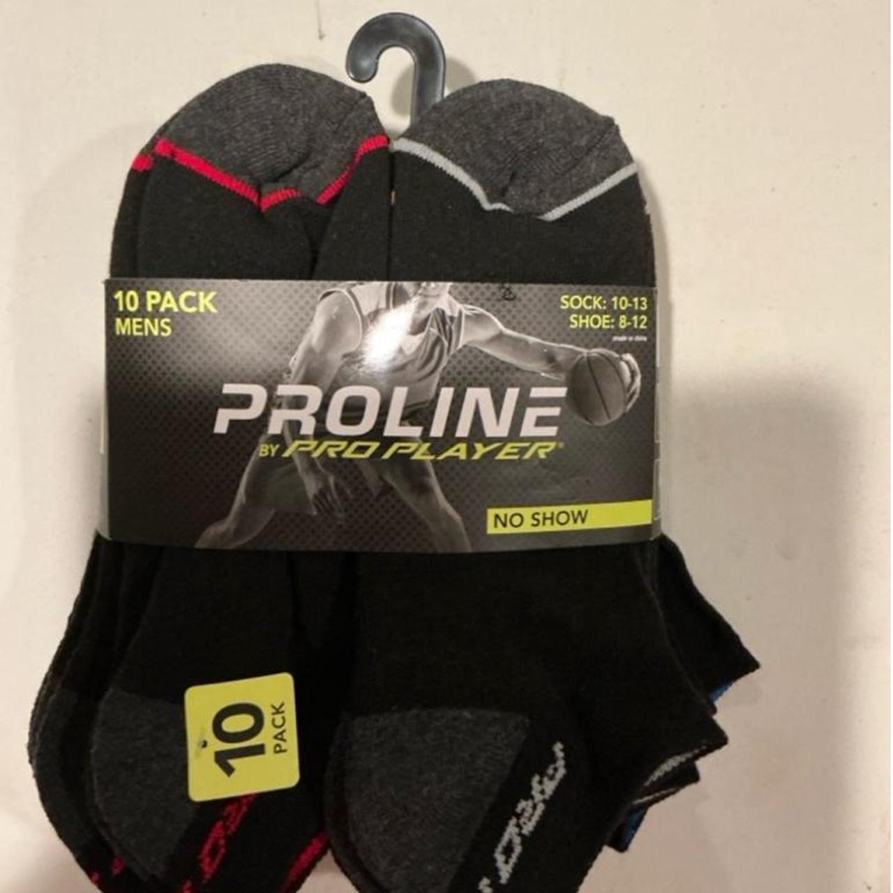 Proline by Pro Player men’s black quarter crew... | Depop