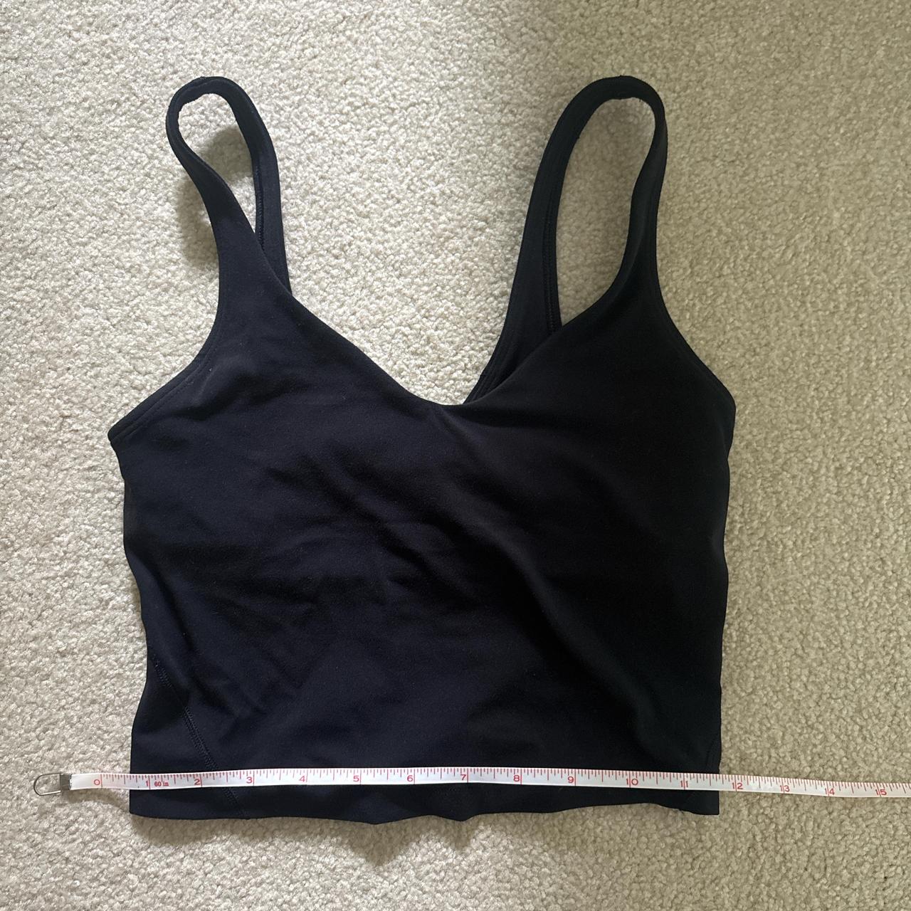 Blank align tank | Depop