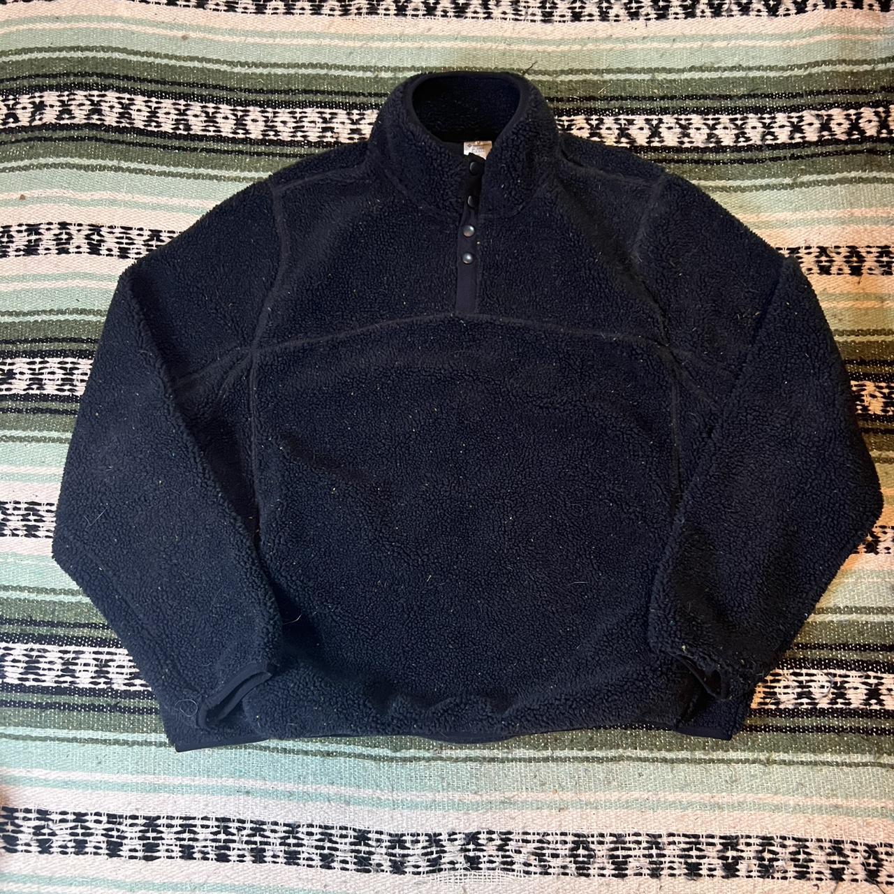 Alpine Sherpa. Navy blue with speckles throughout.... - Depop