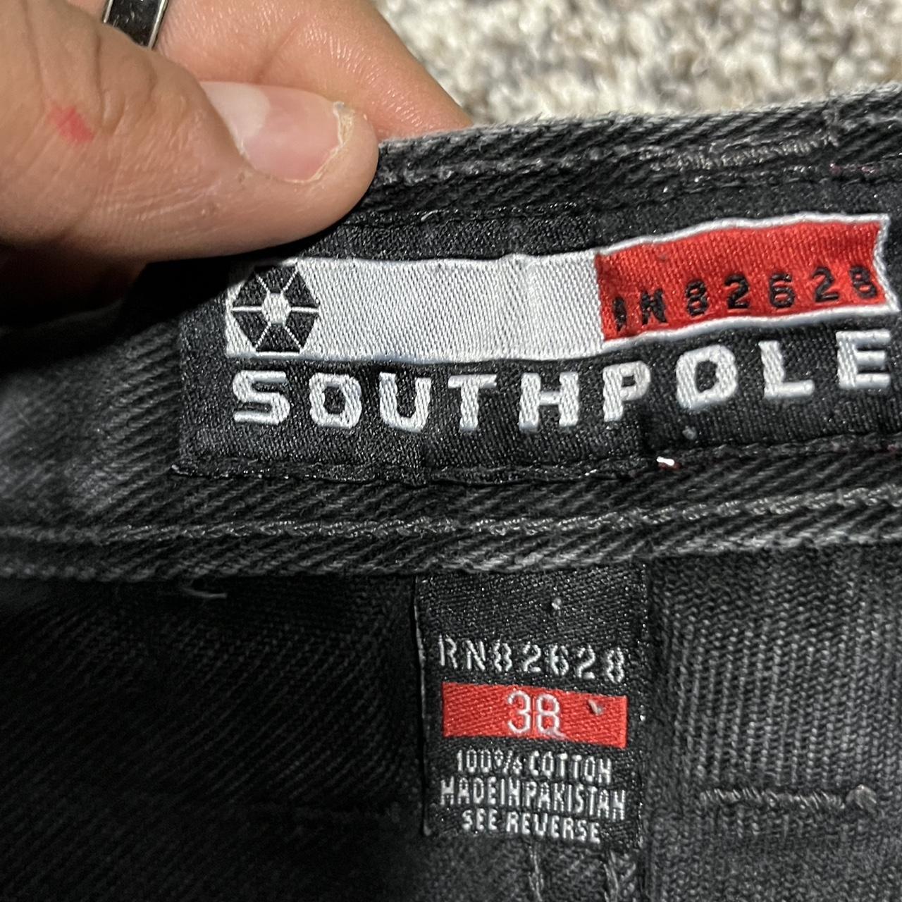 Black Southpole jeans back tag js gone sadly still... | Depop
