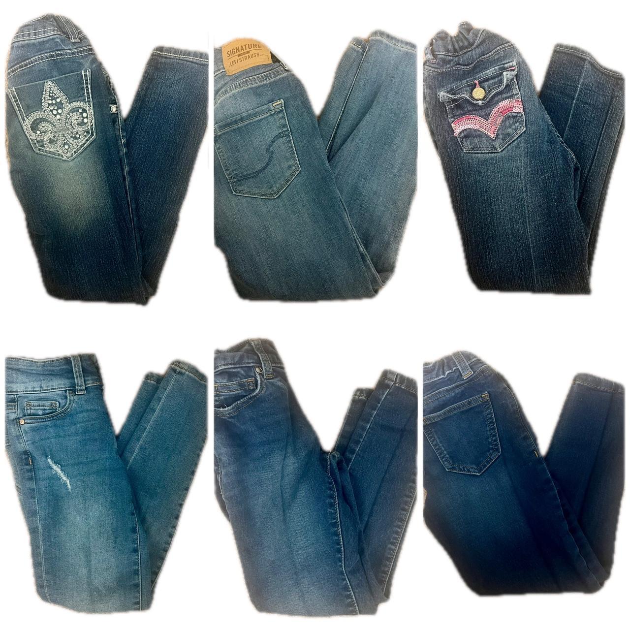 Girl’s Jean Pants Bundle Sizes 6 and 7 Brands are... - Depop