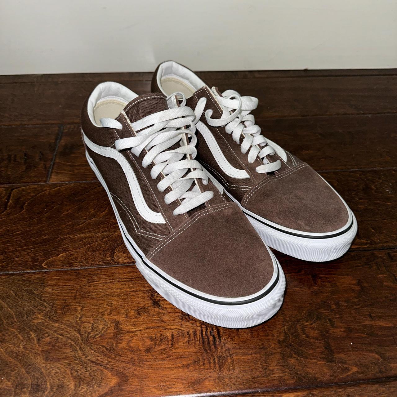 Vans Old Skool Brown Size 11 Depop