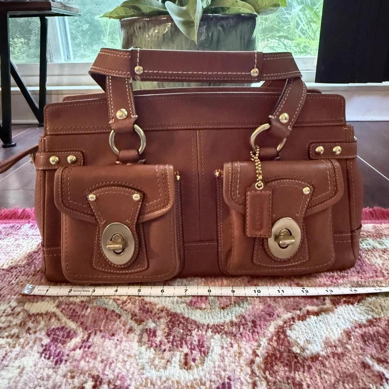 Coach Legacy Satchel 65th Anniversary Brown Leather... | Depop