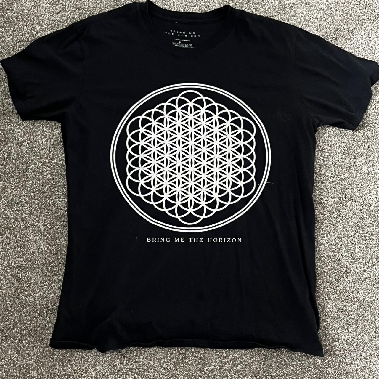 Black and White Bring Me The Horizon Sempiternal... | Depop