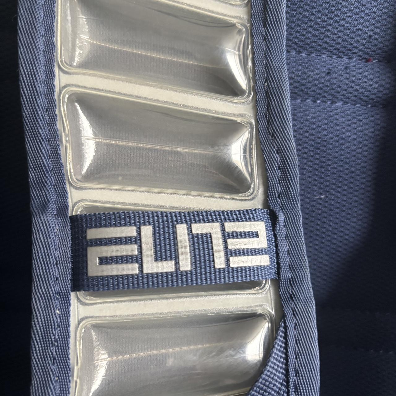 Navy Nike Elite backpack with reflective detailing... | Depop