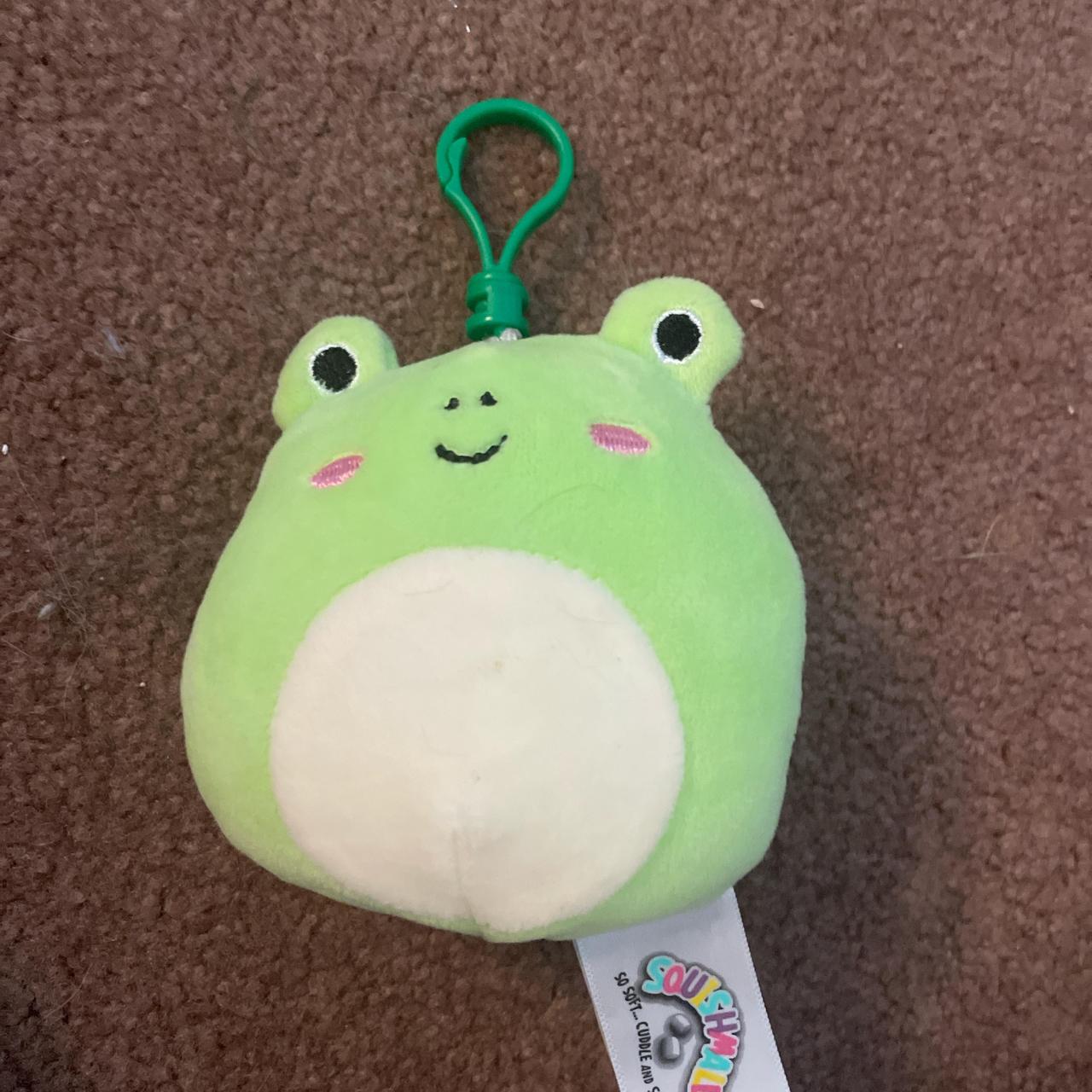 Keychain frog squishmallow - Depop