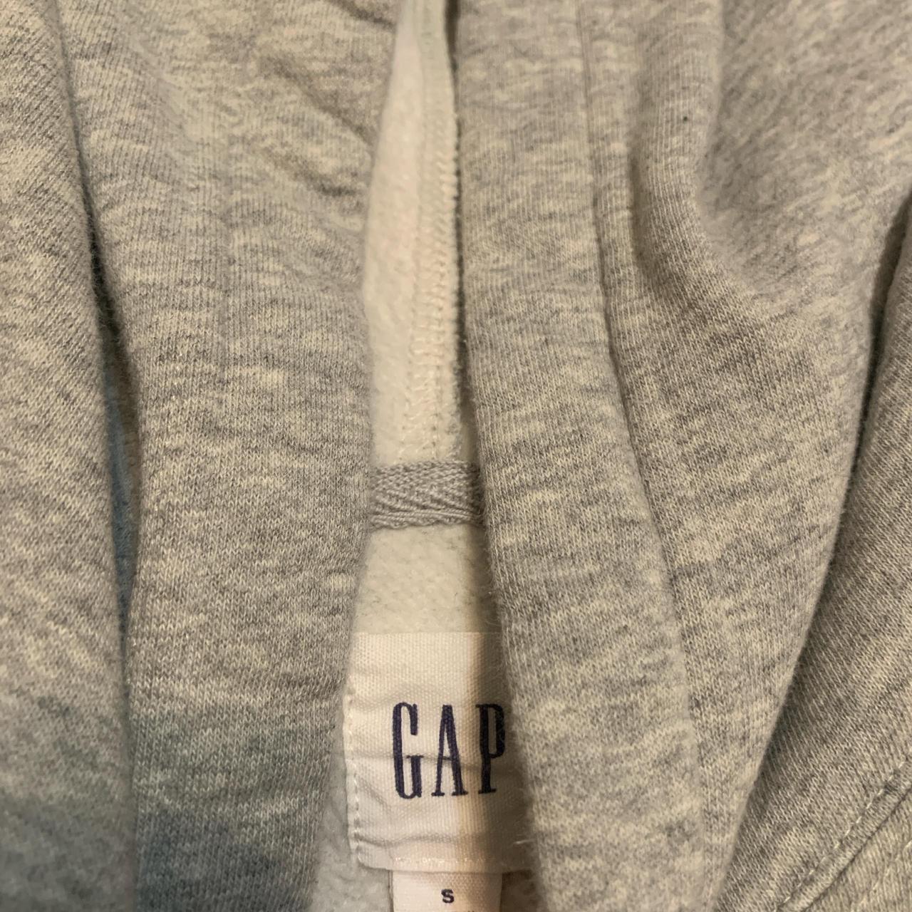Grey gap hoodie size small -never worn -true to size - Depop