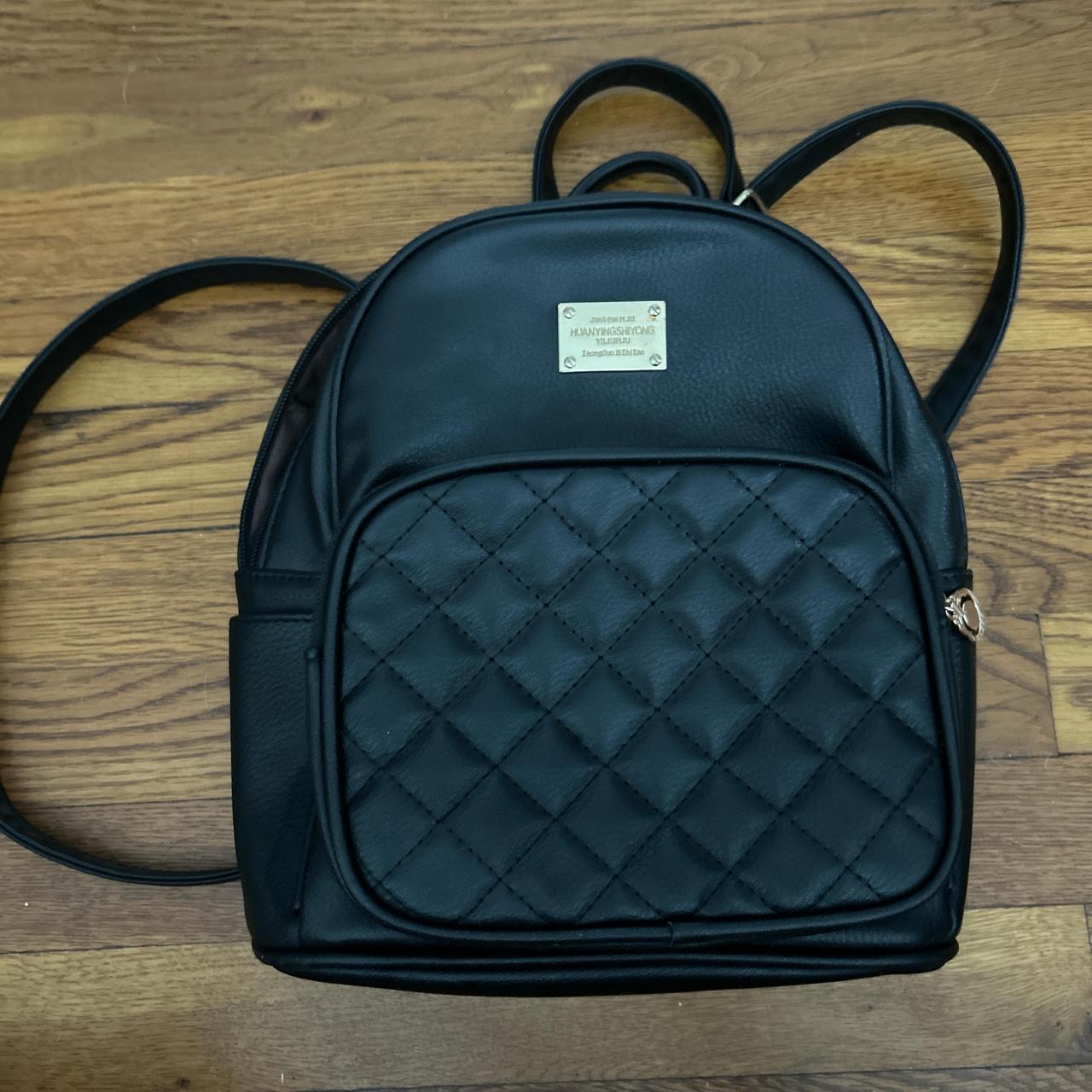 amazon backpack purse has side pockets can’t fit... - Depop
