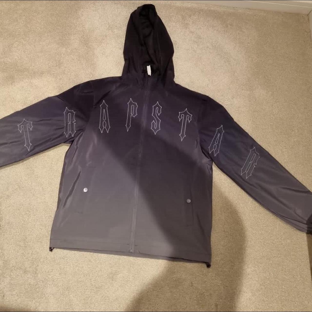 Men’s Trapstar Irongate Windbreaker- Black gradient.... - Depop