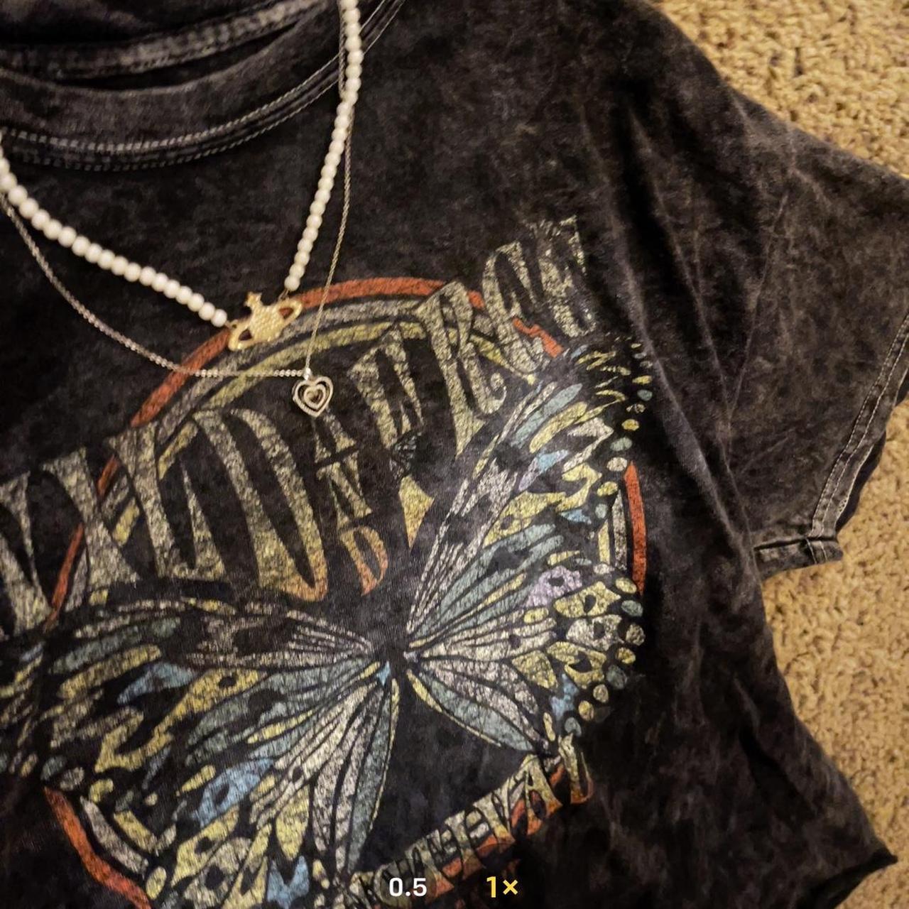 Super cute dark grey hippie grunge t shirt with a... - Depop