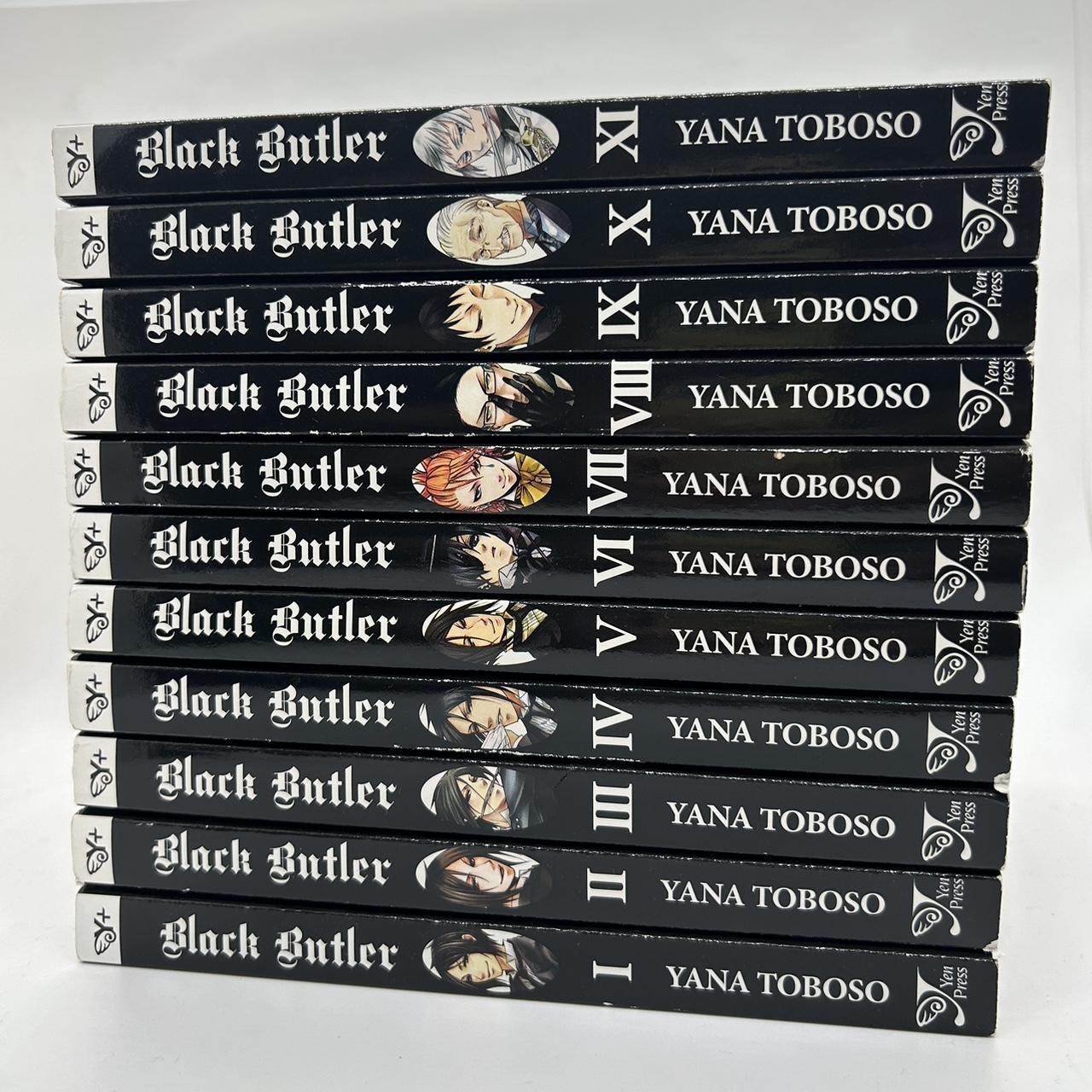 black butler manga series by yana toboso -volumes... | Depop