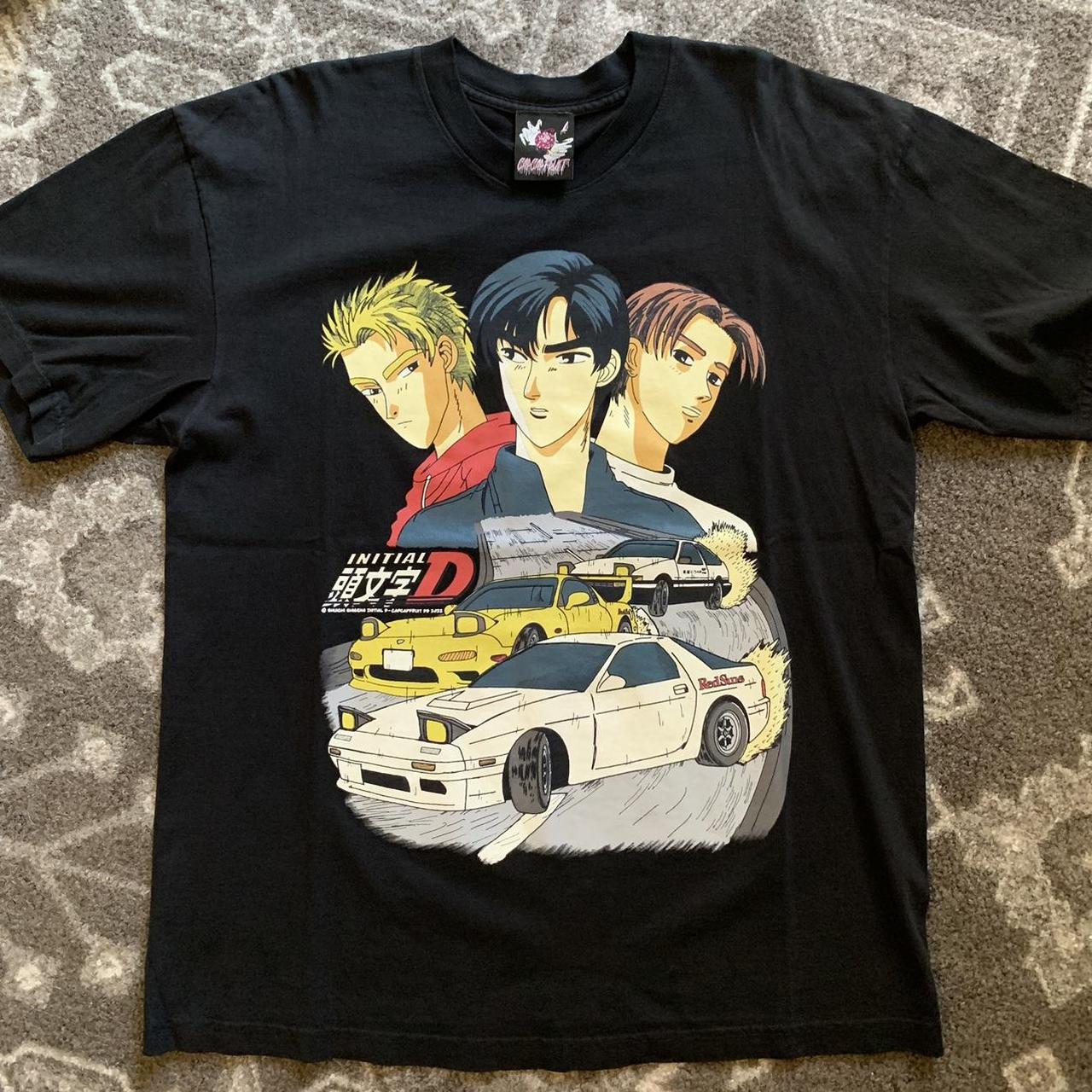 CapCapFruit - Initial D shirt Size... - Depop