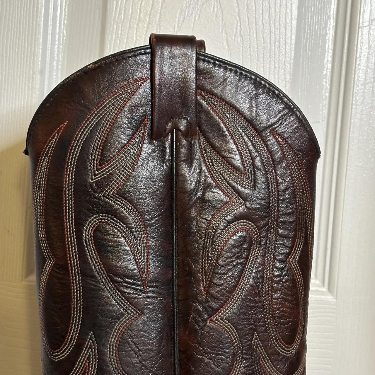 yeehaw!! 🤠 vintage genuine cowboy/cowgirl boots!!!!... - Depop