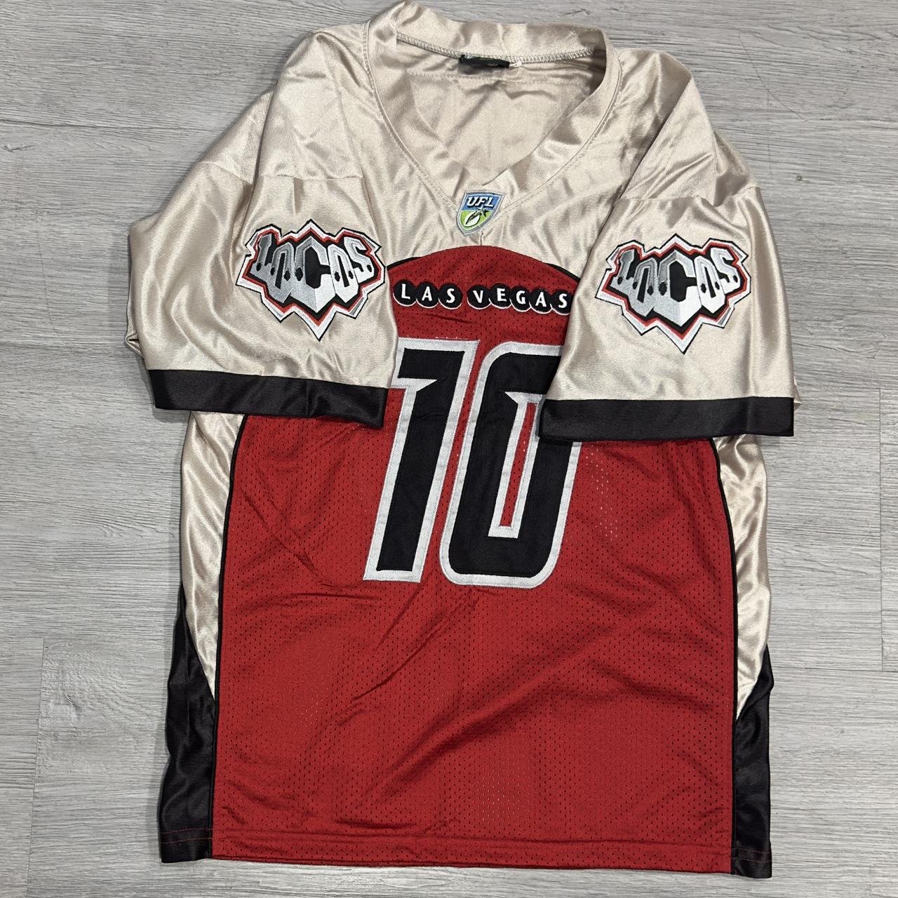Vintage 2000s Las Vegas Locos UFL Football Jersey... | Depop