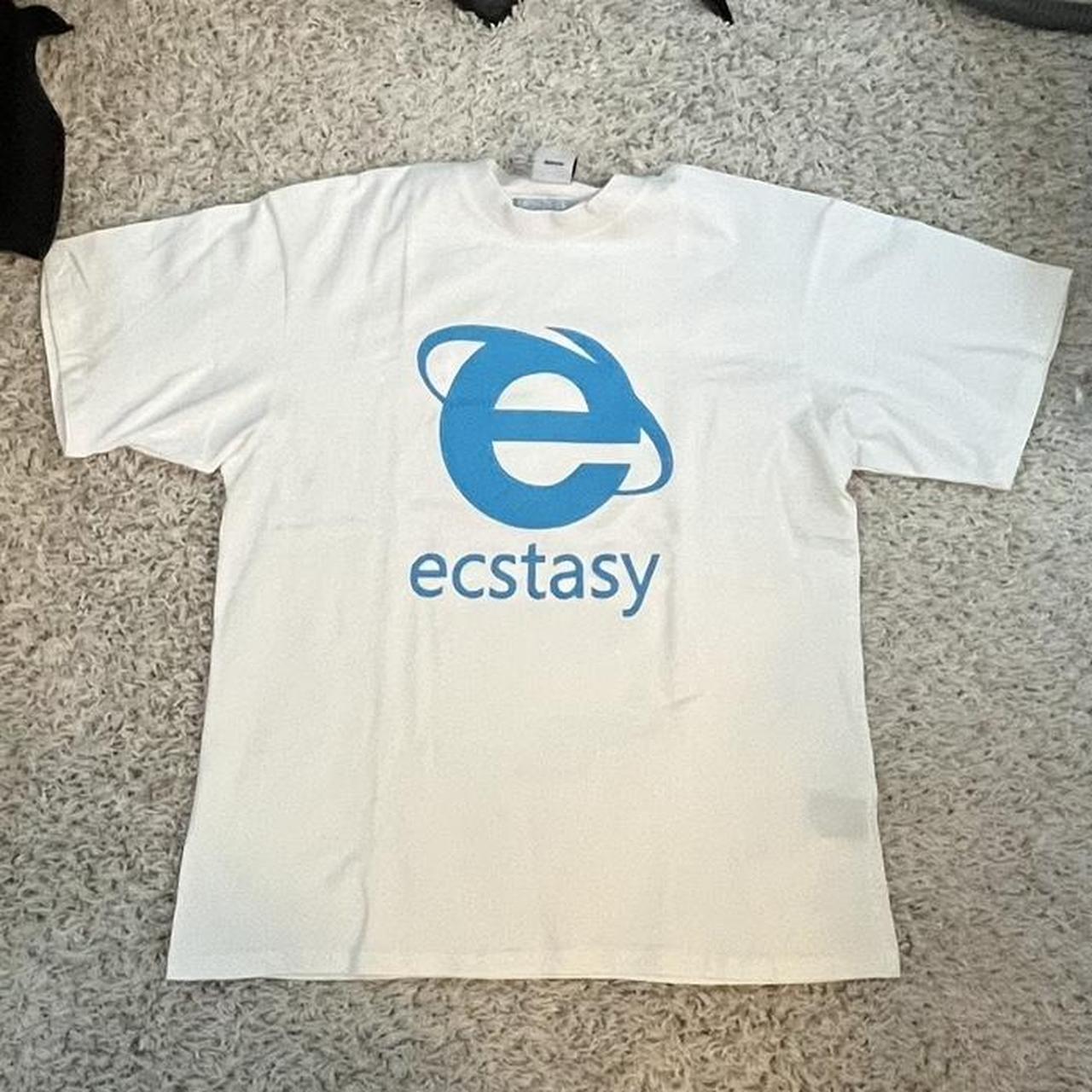VETEMENTS- Ecstasy edition tshirt Size small Never... - Depop
